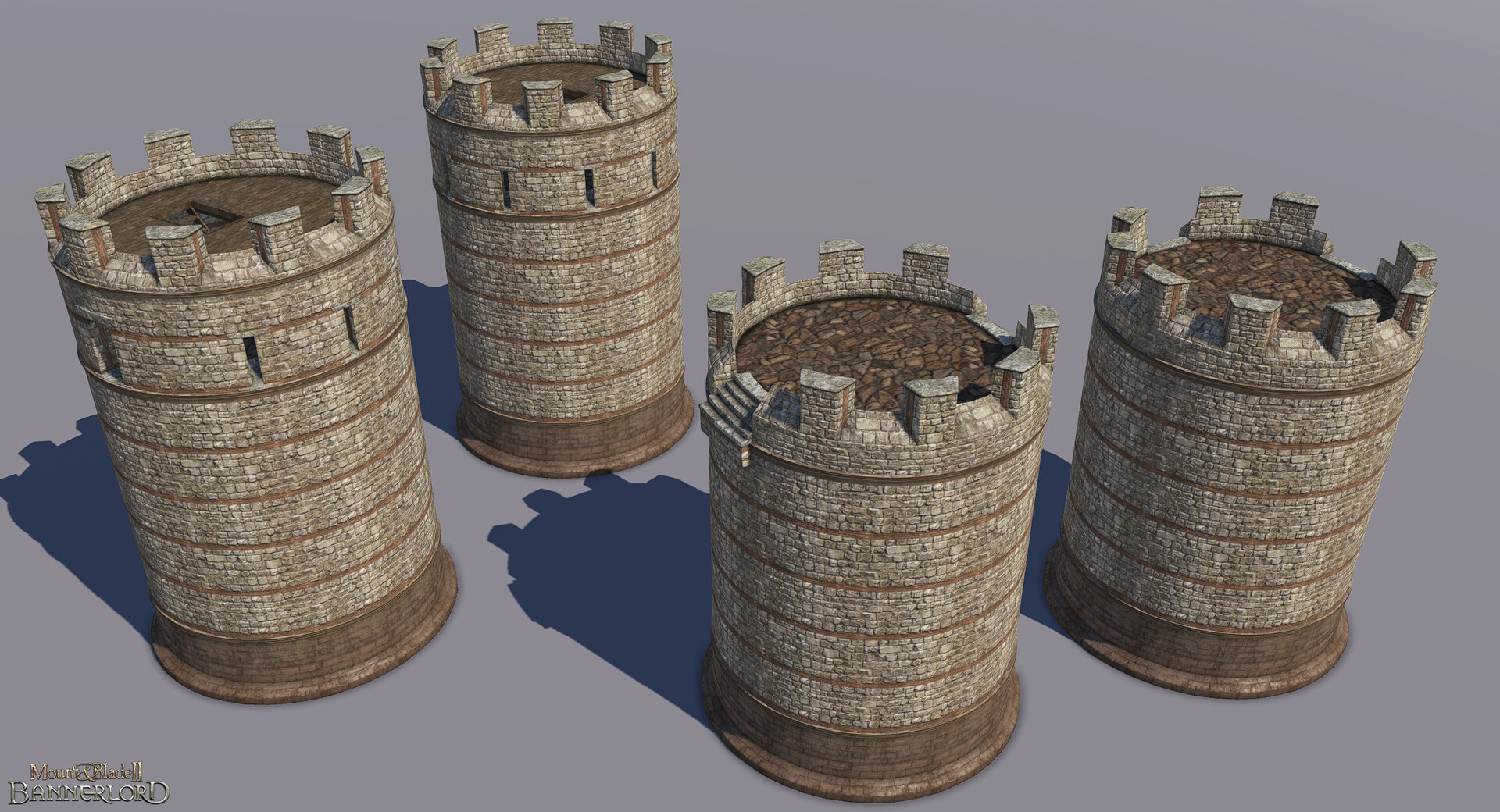 Mert Mimaroglu - M&B2 Bannerlord - Empire - Castle Parts