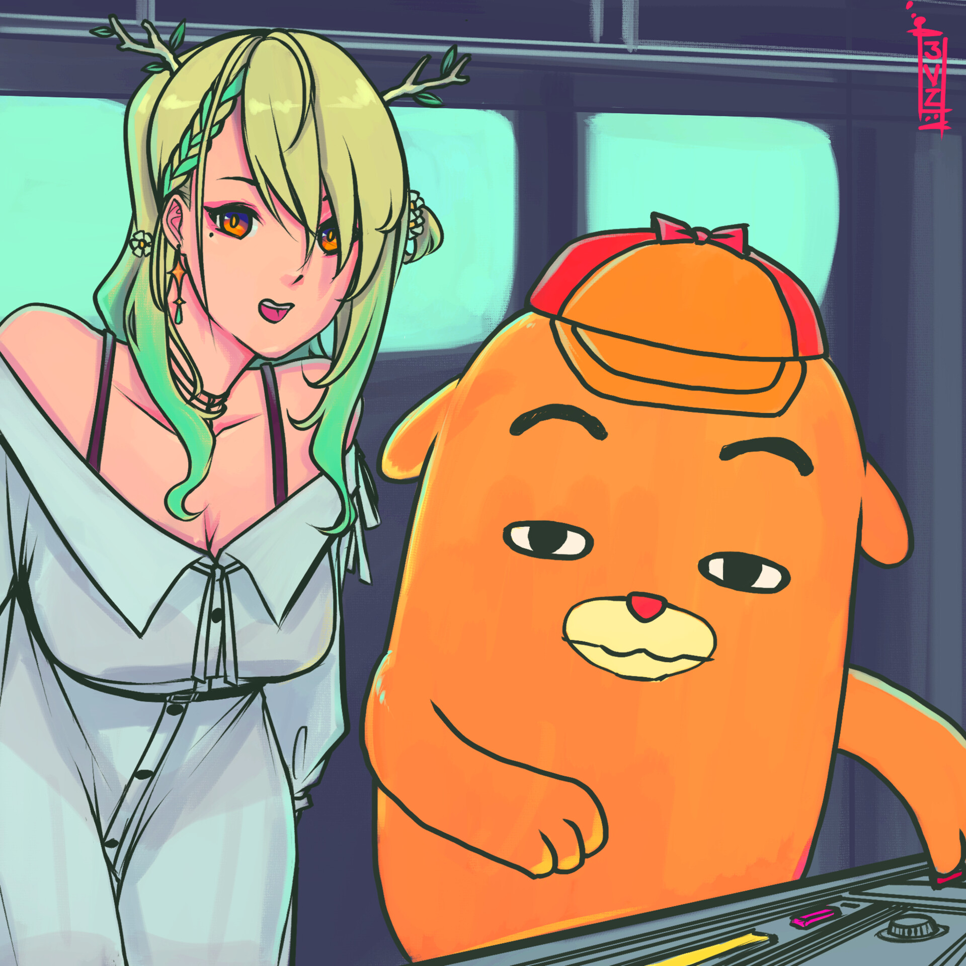 ArtStation - Fauna in the Holostudio