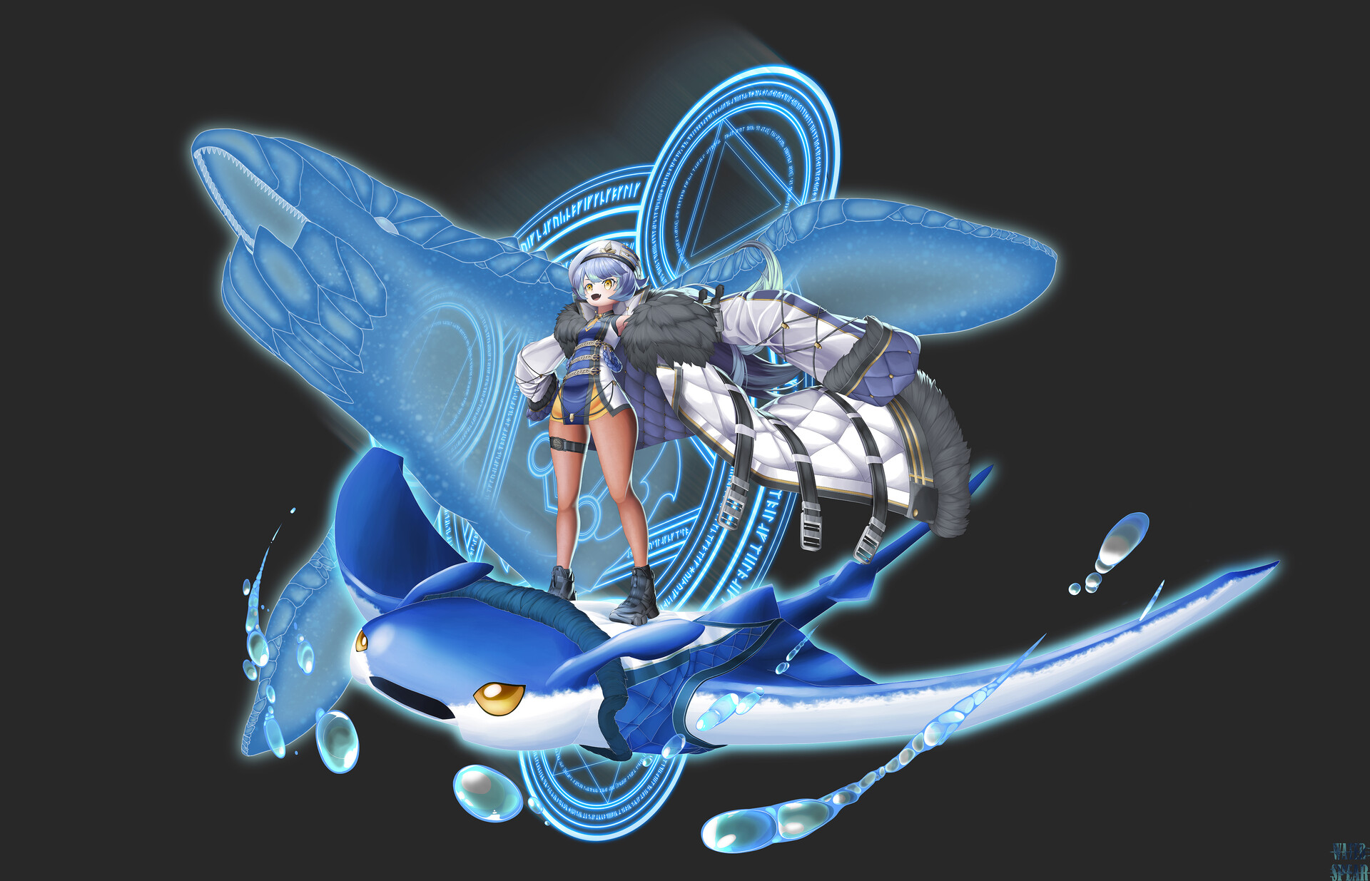 Water- spear - summoner (remake)