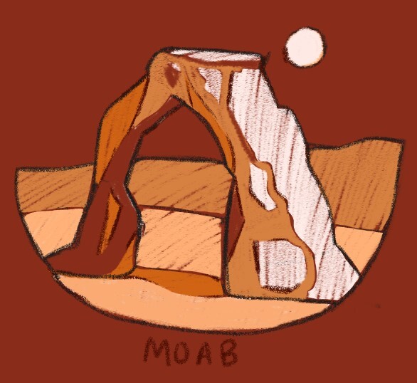 ArtStation - Moab T-Shirt Design