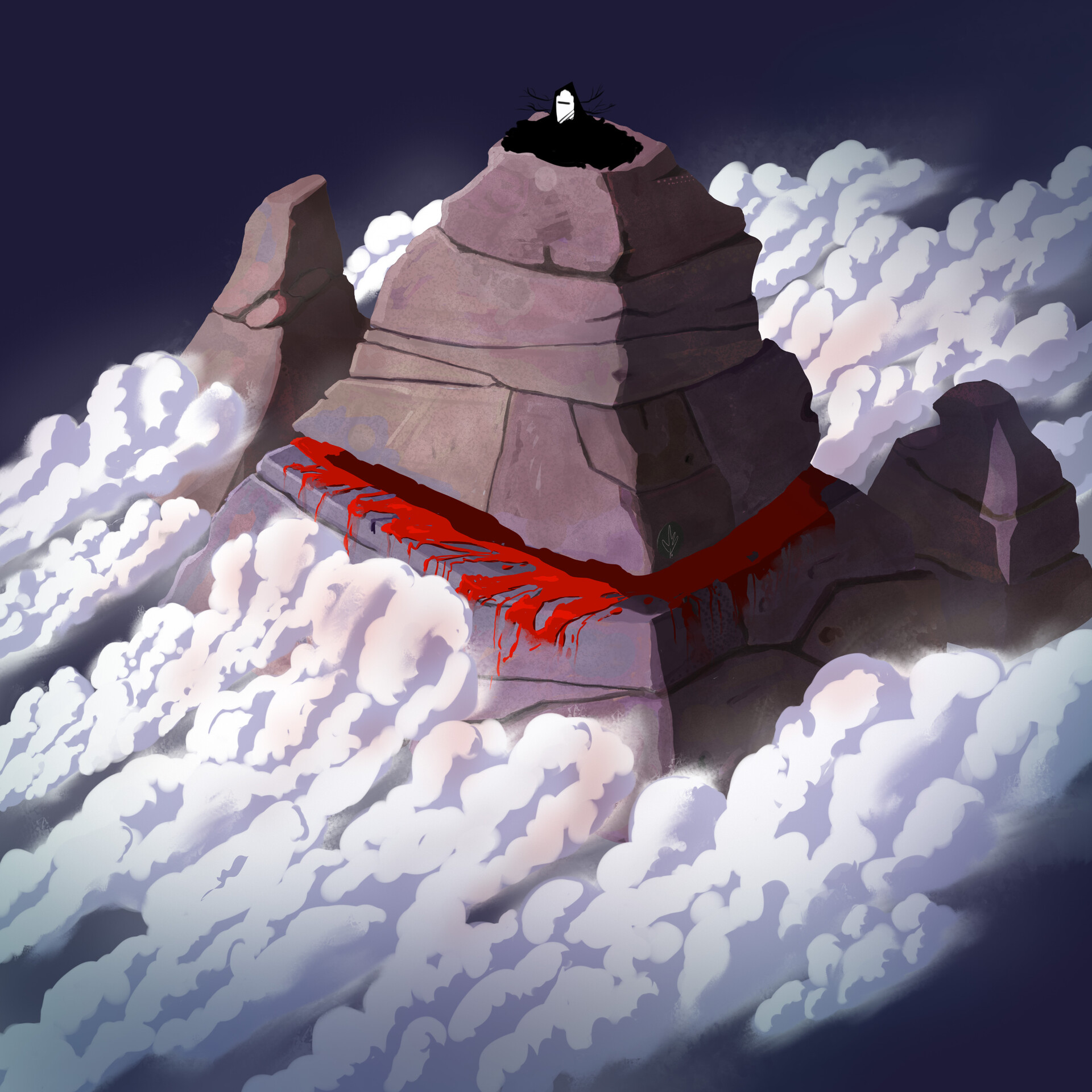 ArtStation - Isometric mountain