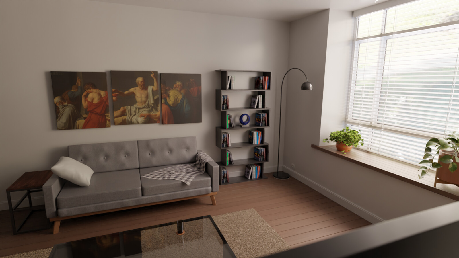 Seth Usher - Realistic Room - Architectural Visualization