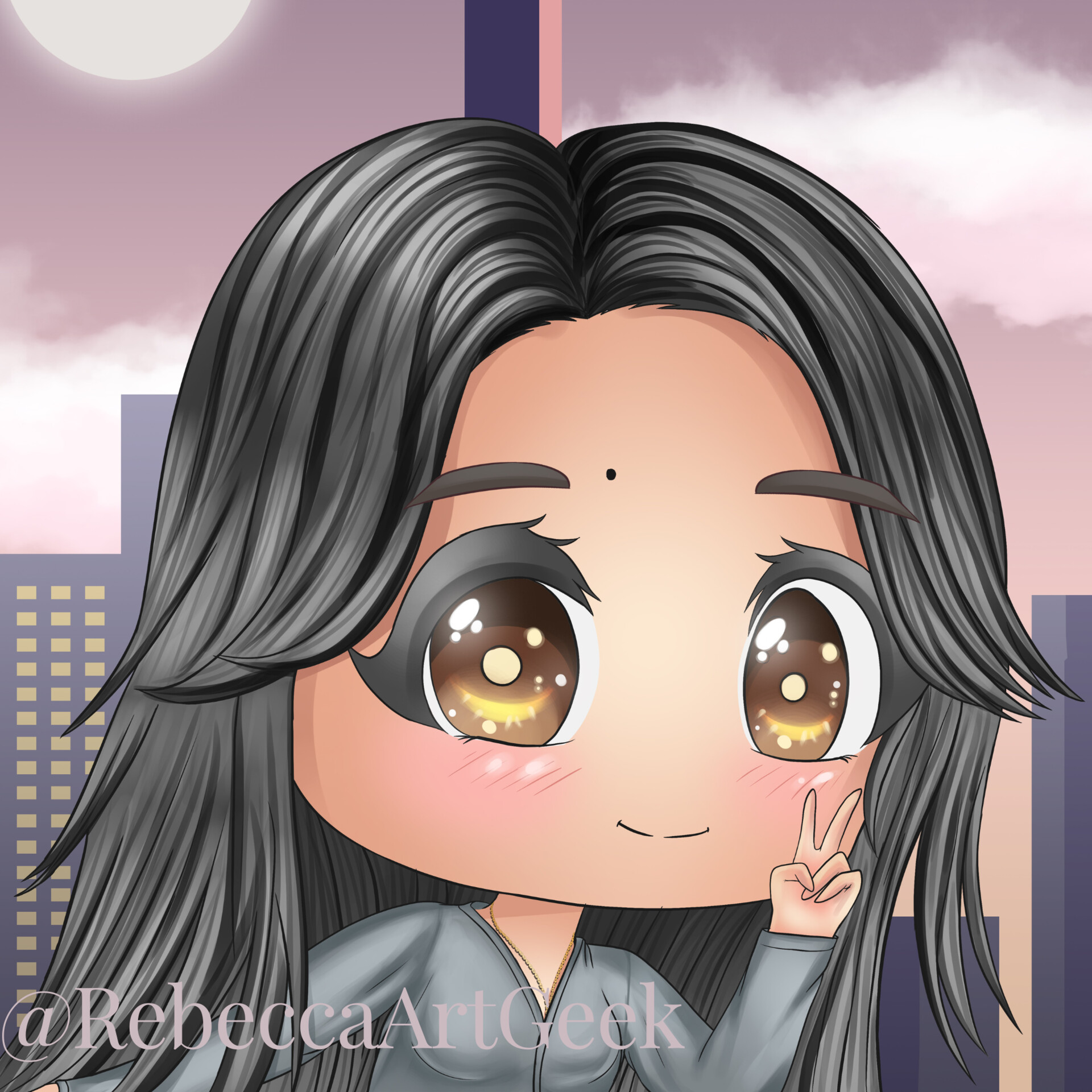 ArtStation - Chibi Profile Picture