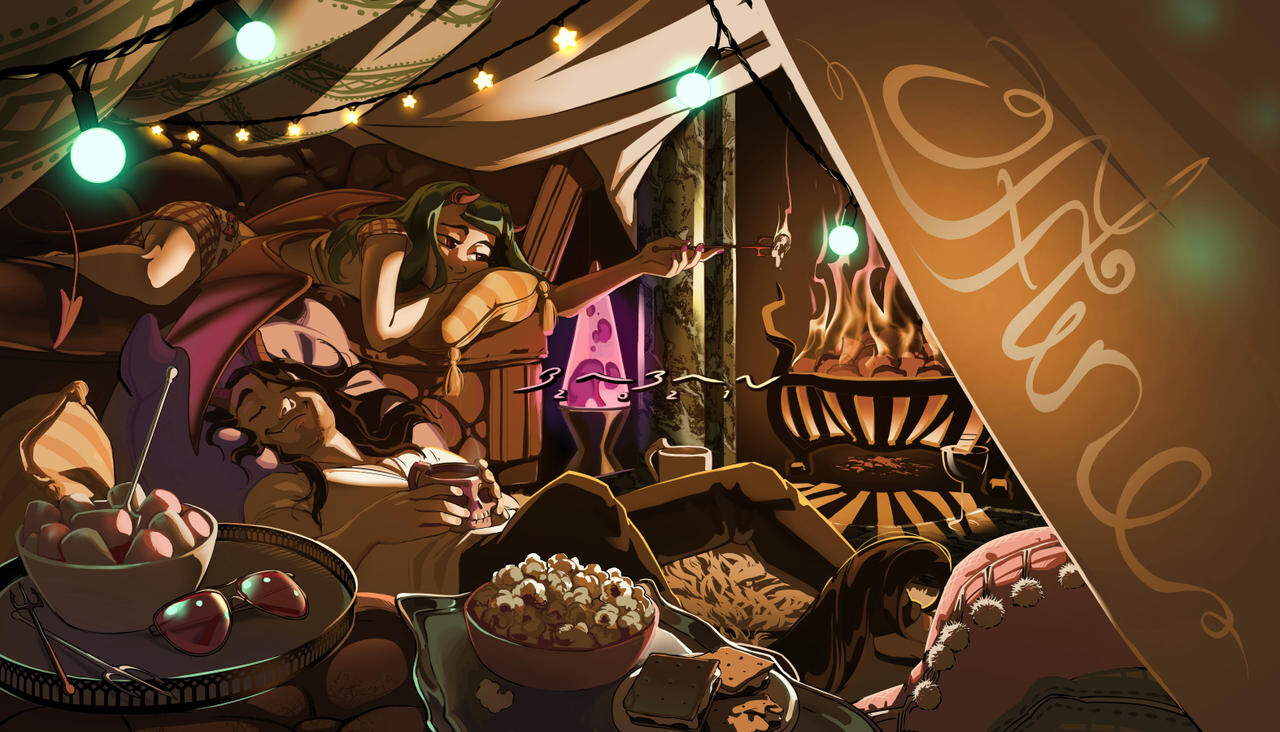 ArtStation - Devilry Offline Screen