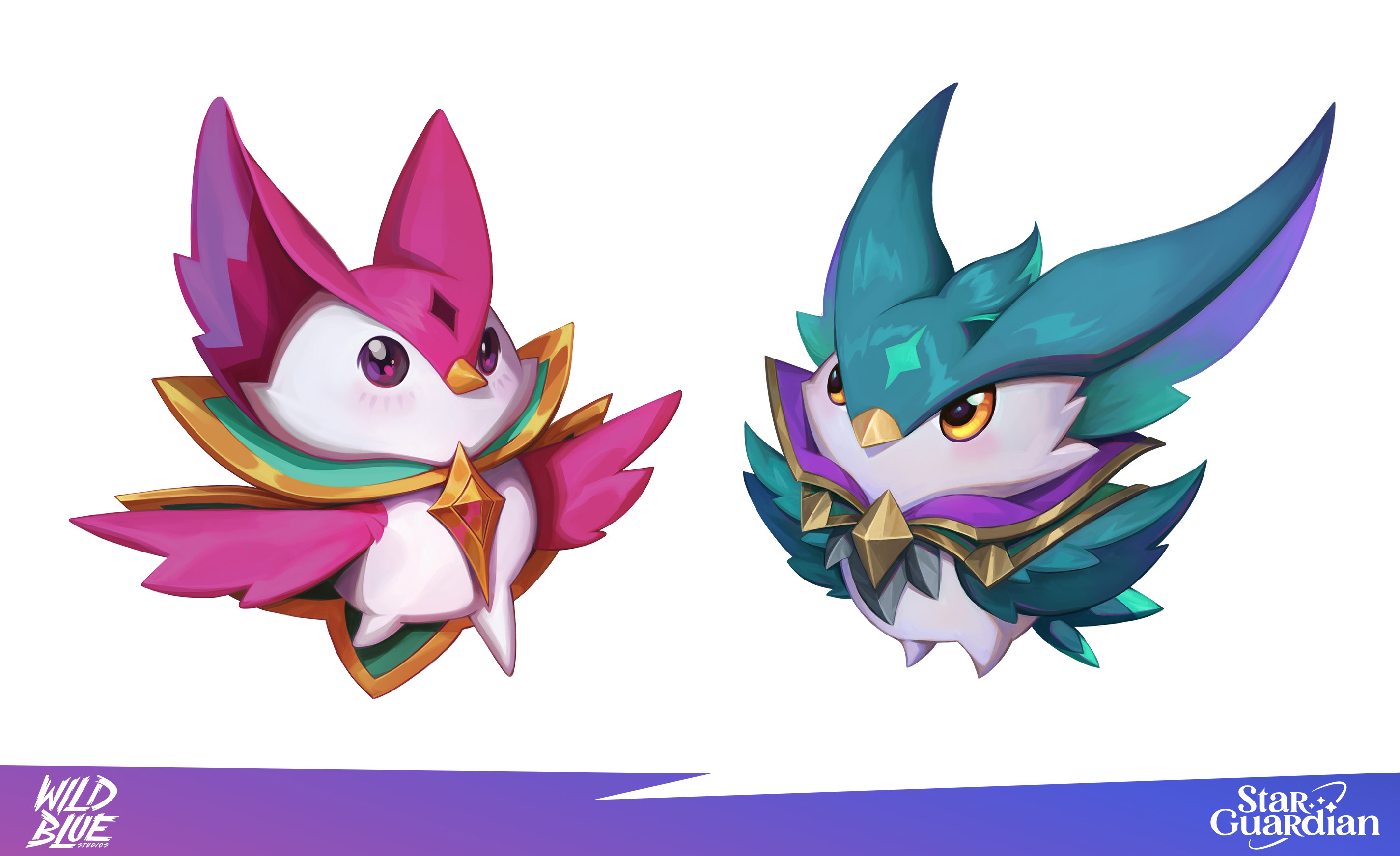 Wild Blue Studios - Star Guardian 2022: Event Illustrations