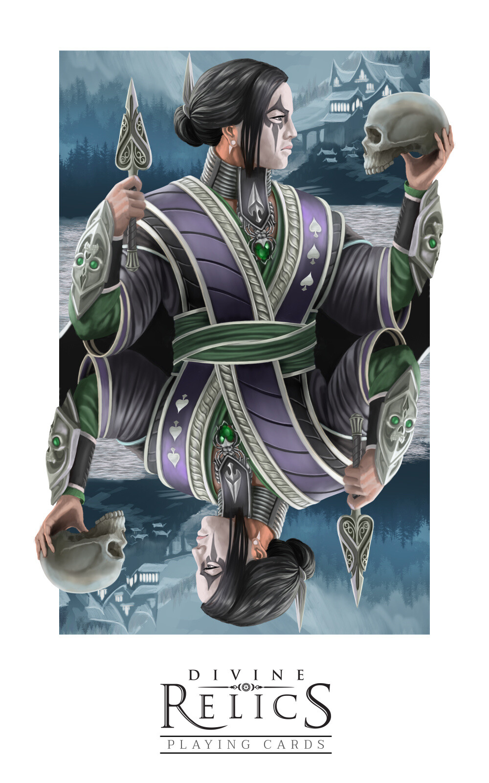 Jon Siva - Divine Relics Playing Cards