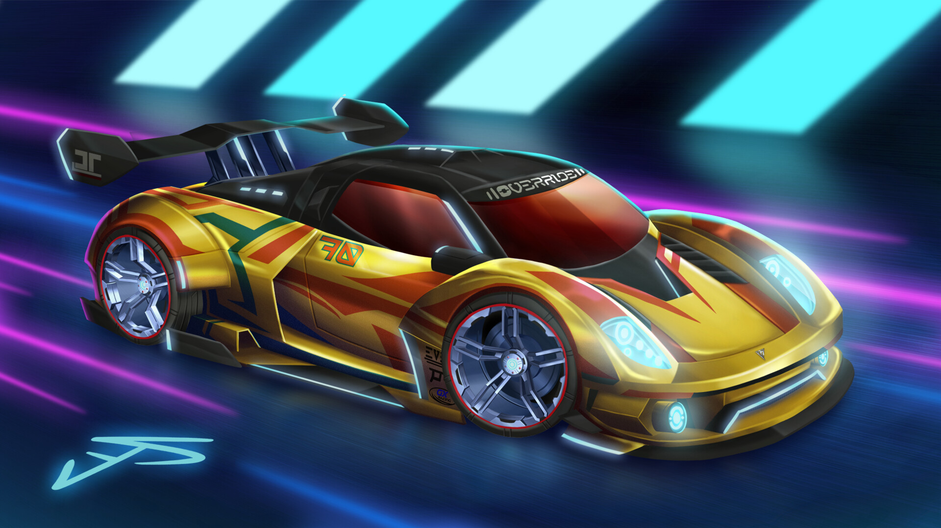 ArtStation - Street Racing Car