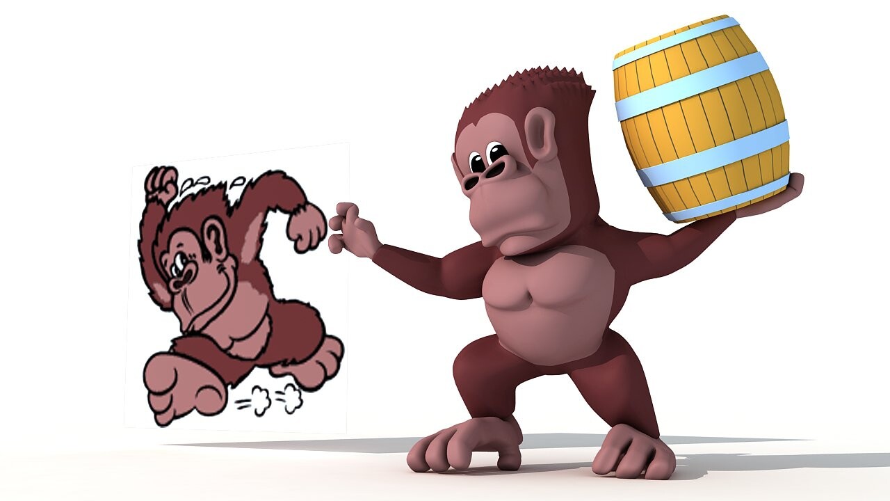 Geoff Graham - Pac-Man Arcade 3D - and various arcade fan art (older work).