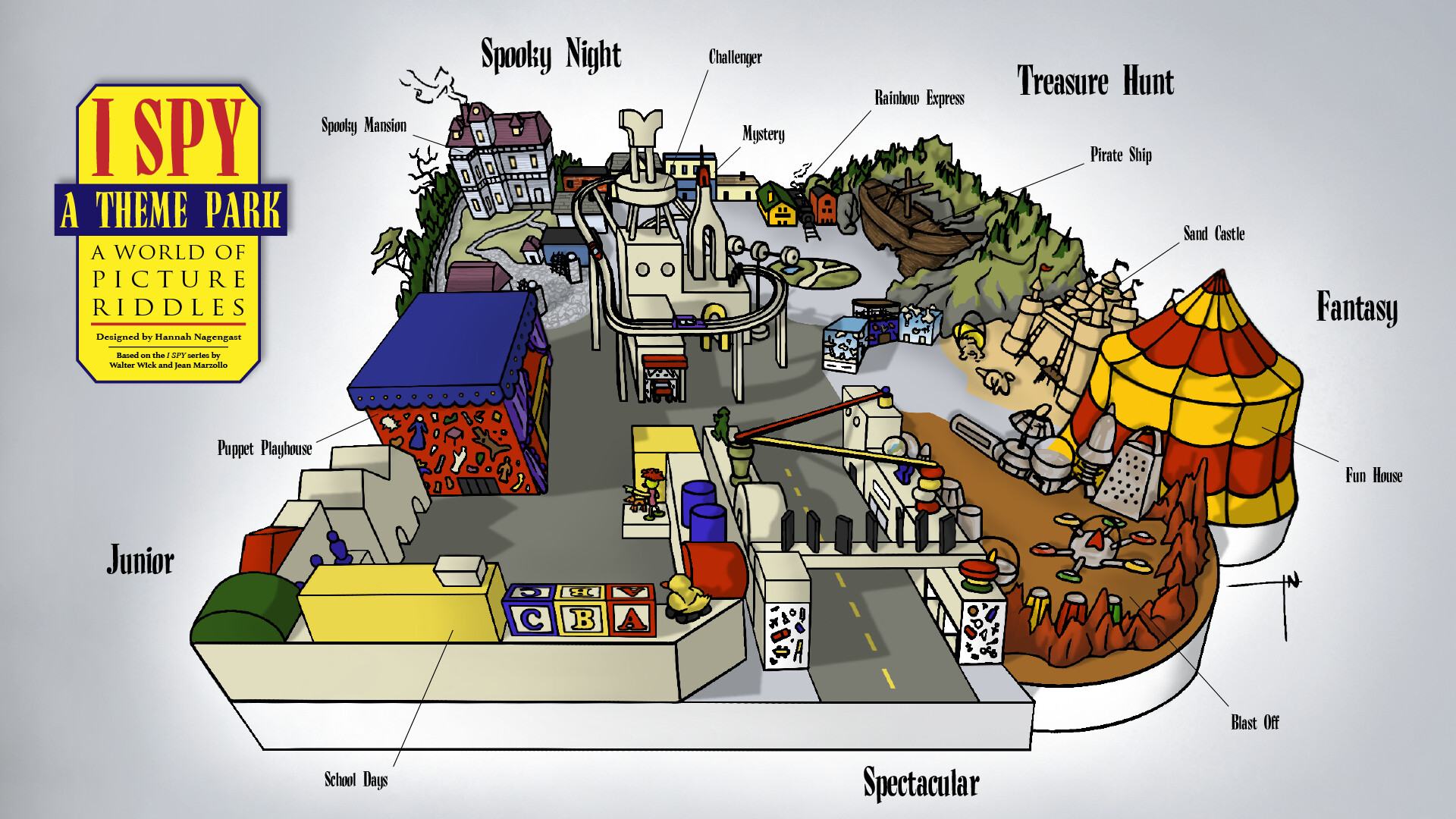 ArtStation - I Spy a Theme Park