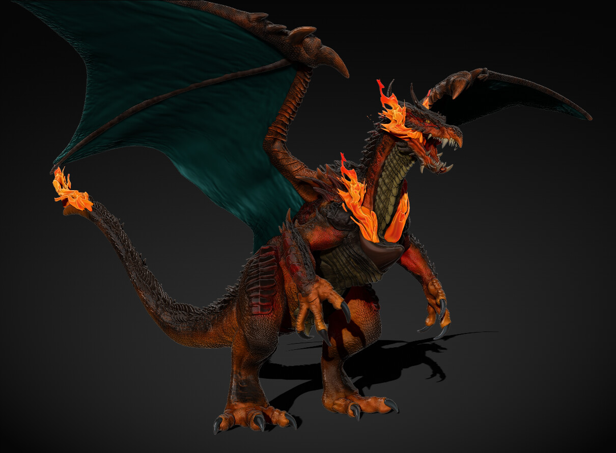 ArtStation - Charizard starter gen 1