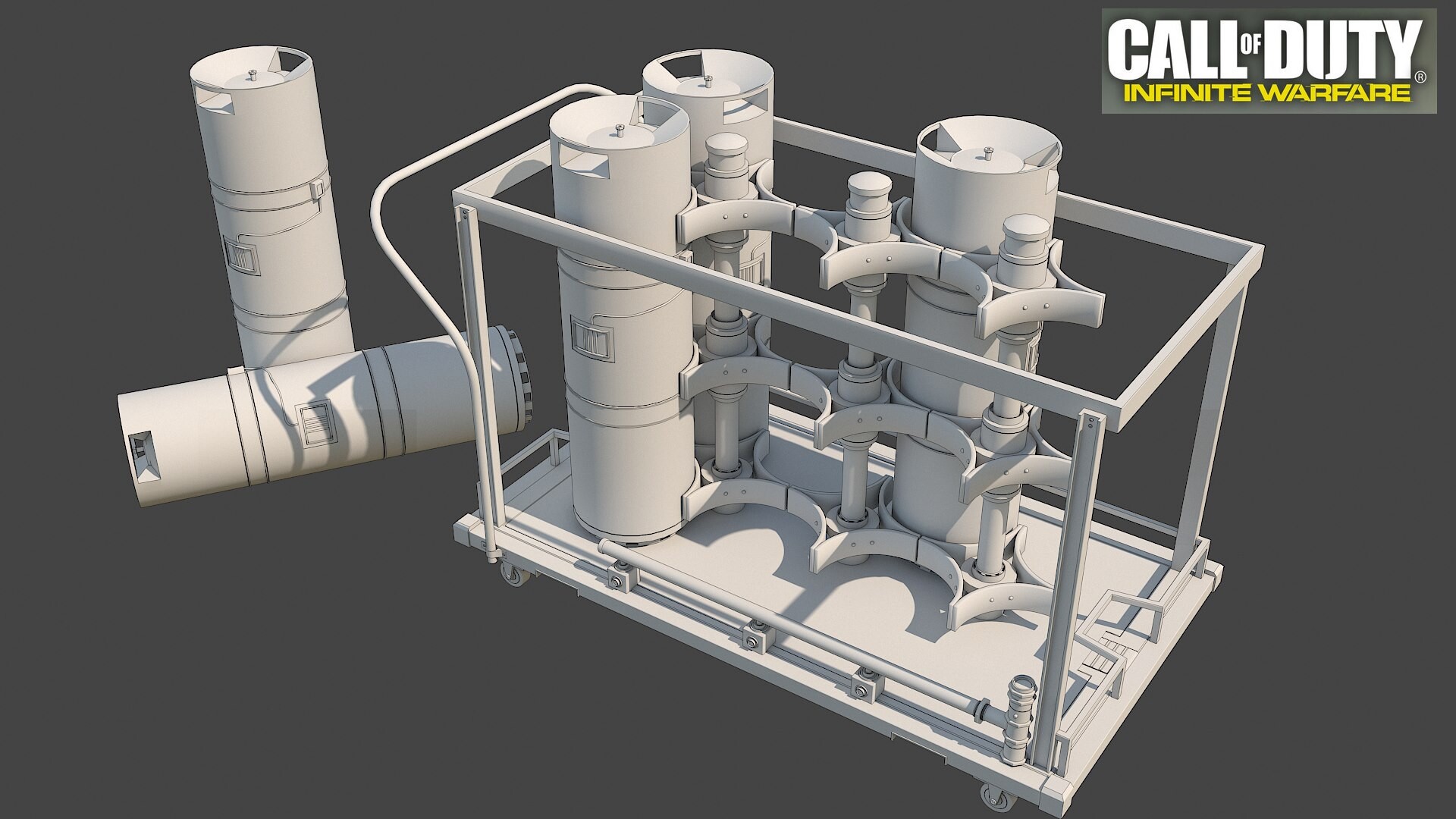 ArtStation - CALL of DUTY INFINITE WARFARE PROP MODELİNG