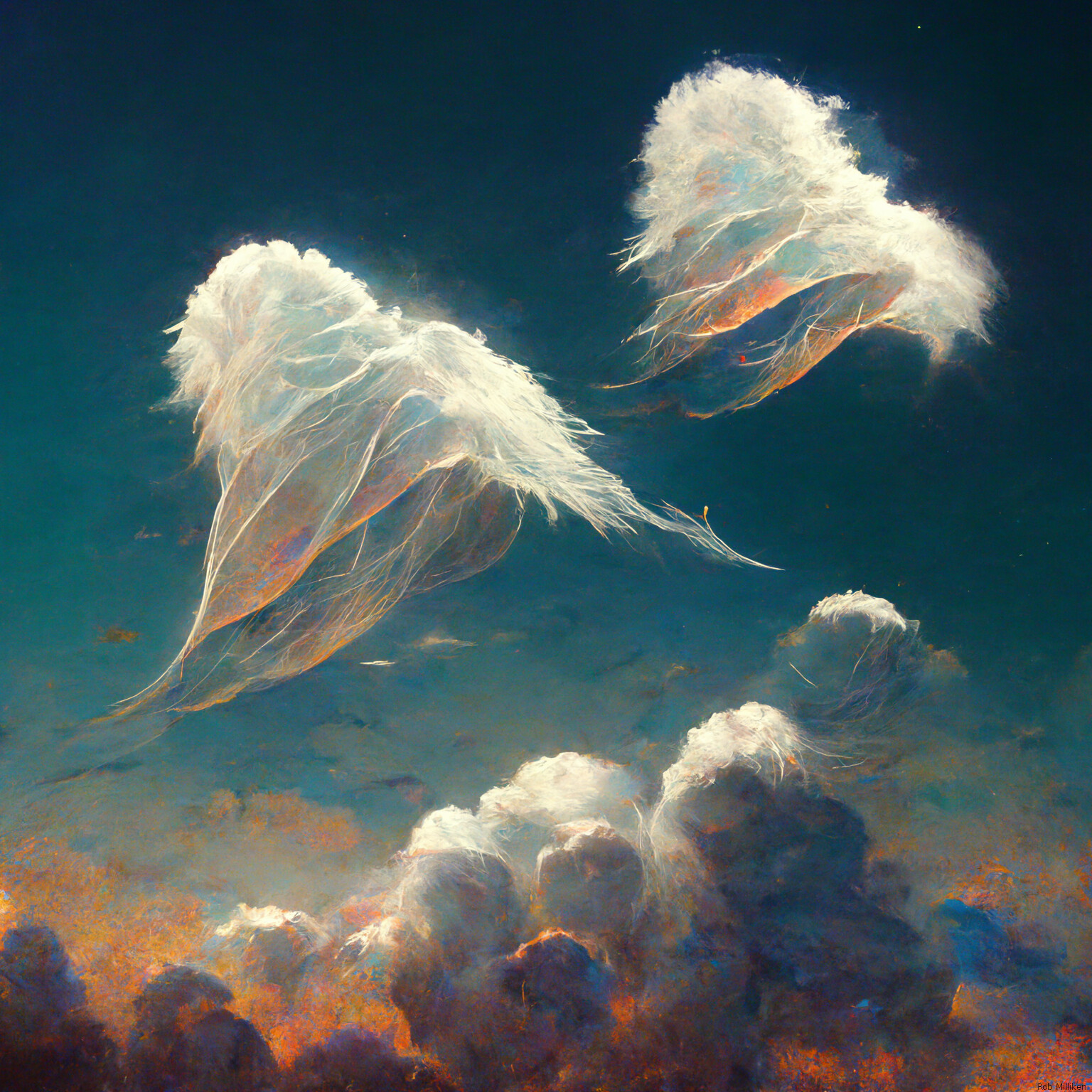 ArtStation - Angel Clouds