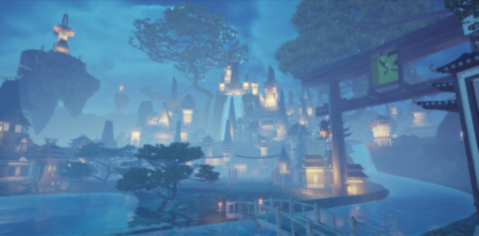 ArtStation - Mystical village