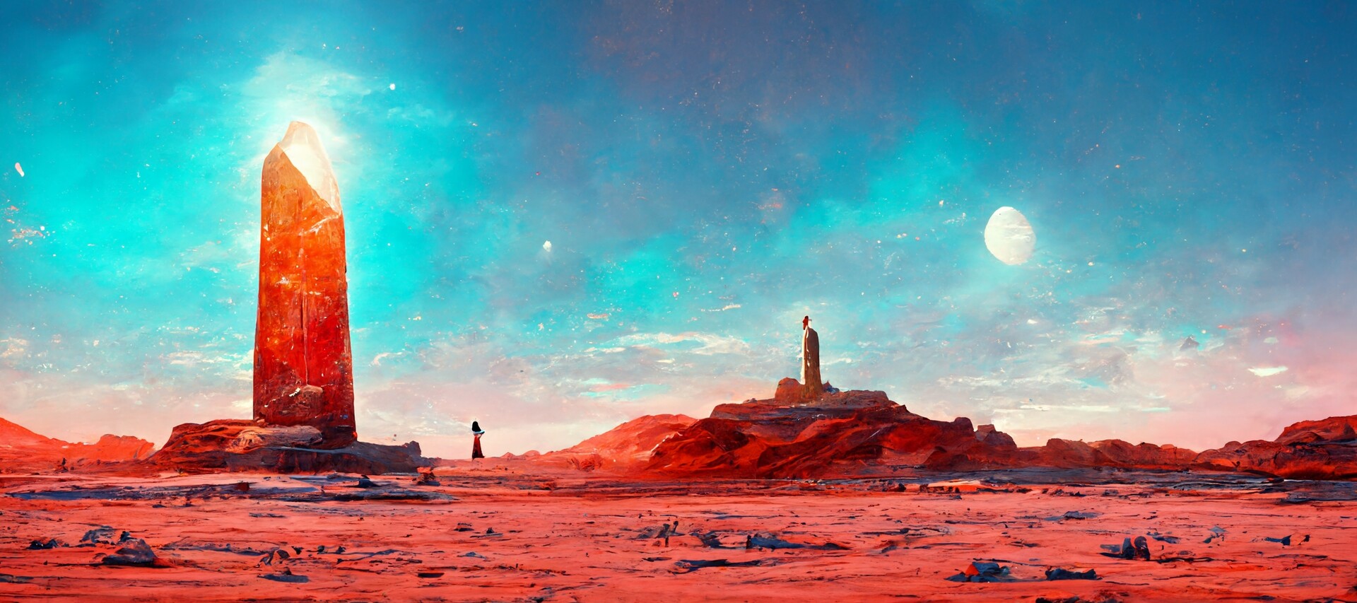 ZC - MidJourney AI Experiment - Planet Uncharted