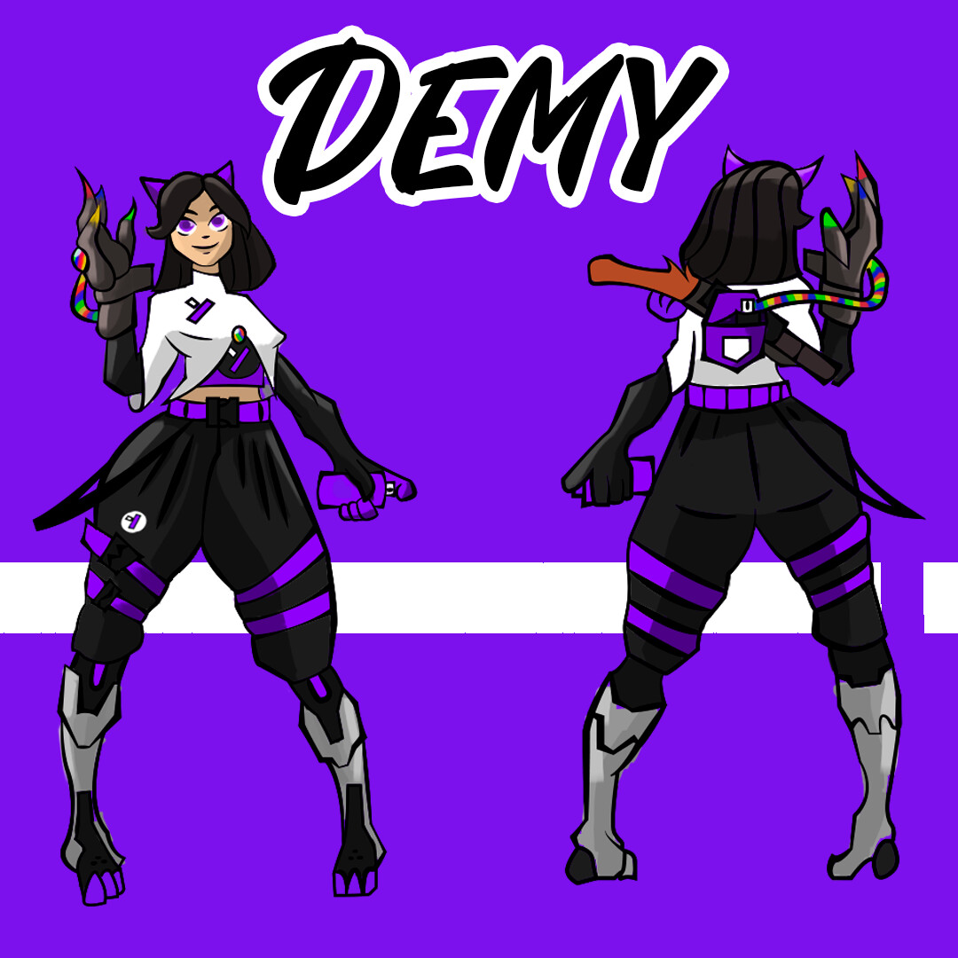 ArtStation - Demy. Un MUndo gris que pintar. Entrega para Academy By ...