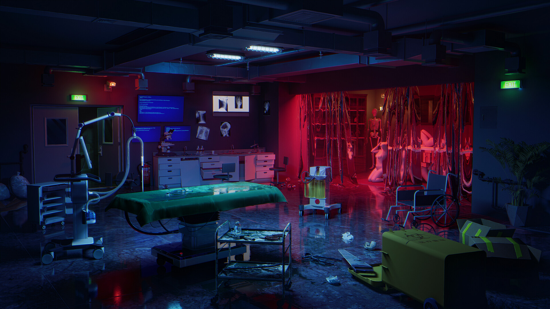 ArtStation - 医学实验室