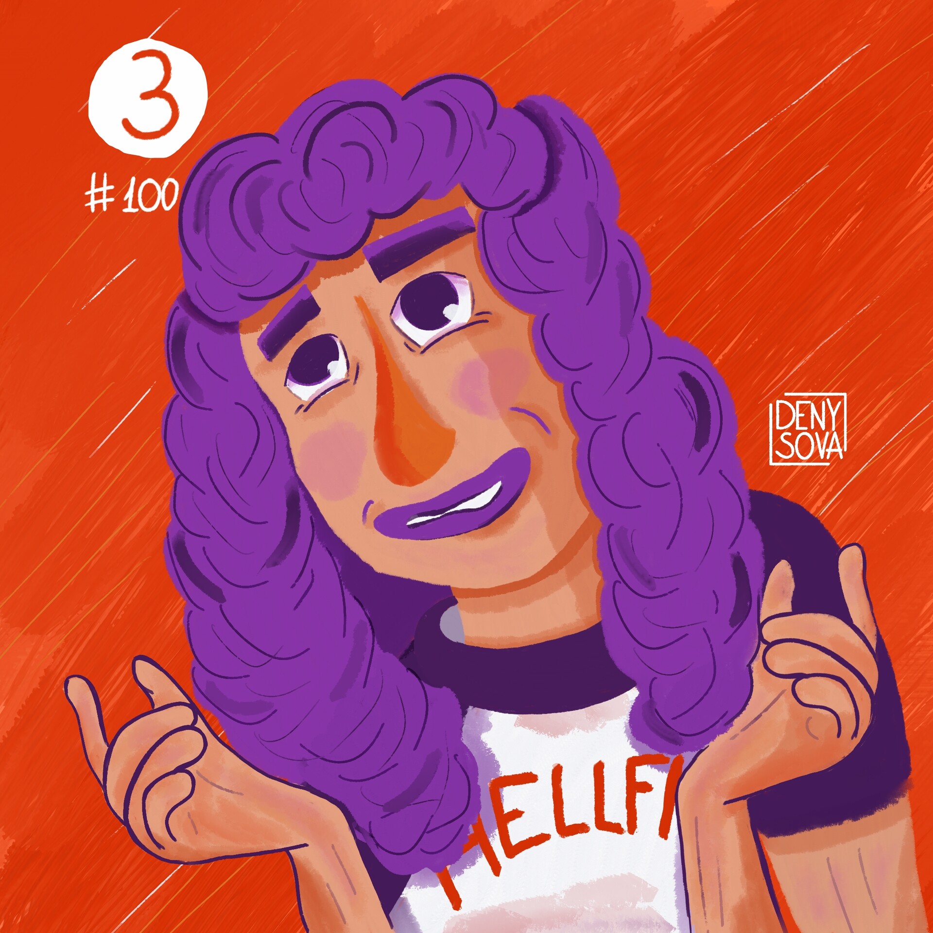 ArtStation - Eddie from Stranger Things