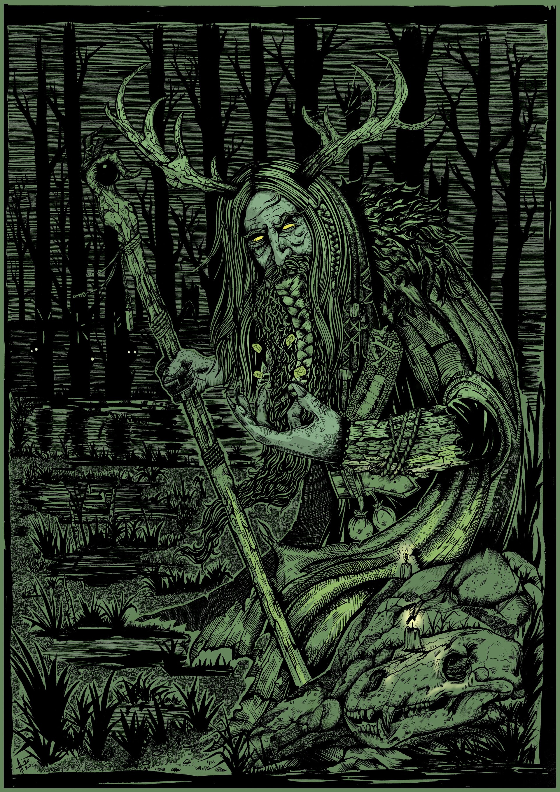 ArtStation - "swamp master"