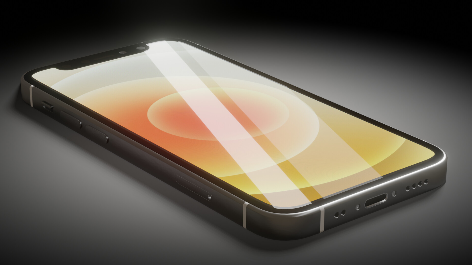 ArtStation - Apple Props - iMac 27" and iPhone 12 mini