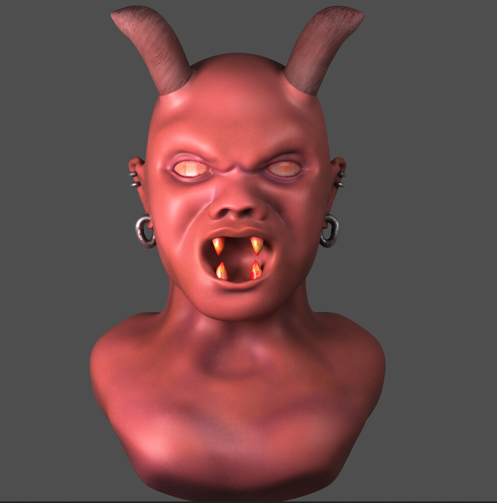 ArtStation - Stylized demon