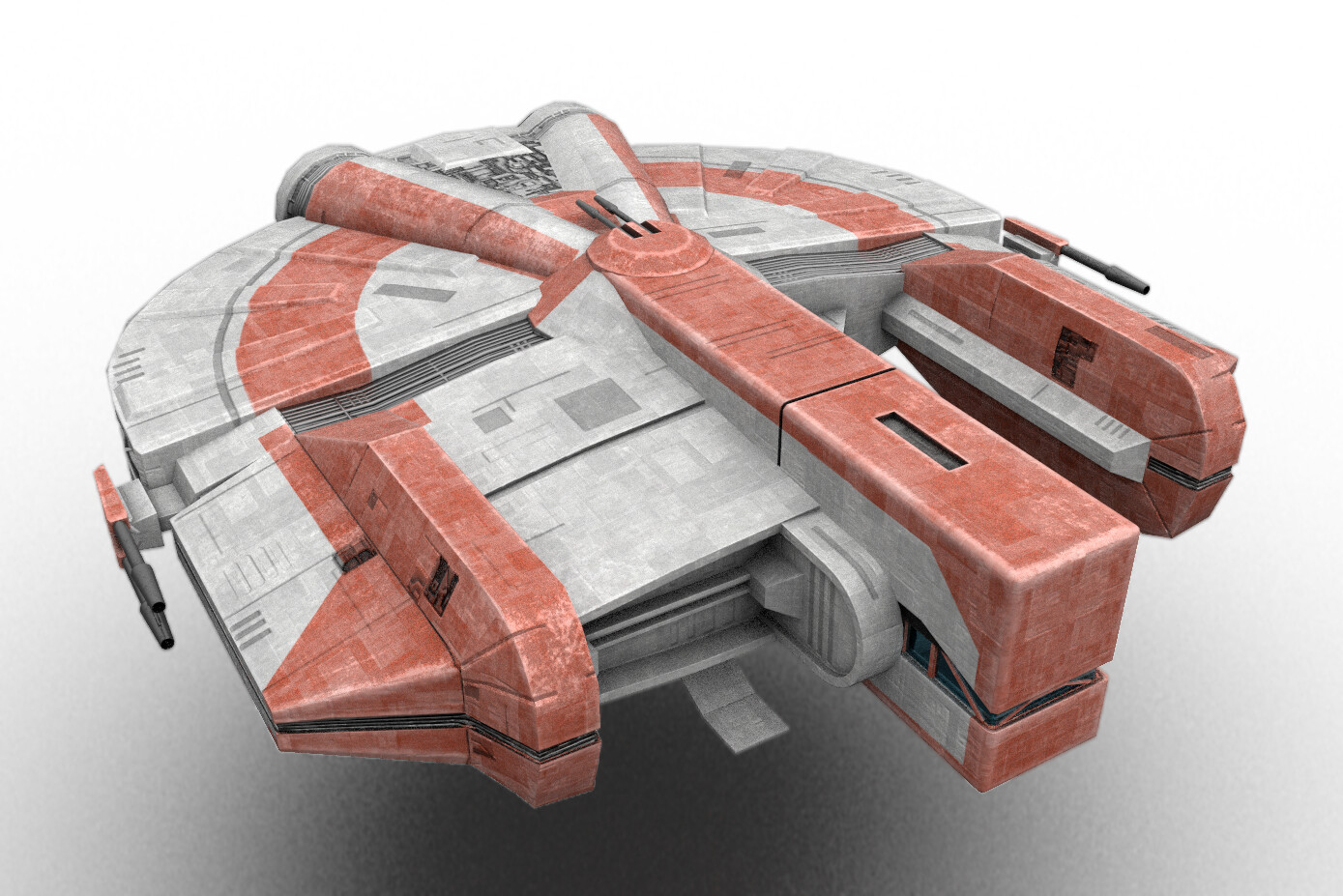 Adel - Star Wars Peragus Hangar Bay Fan Art