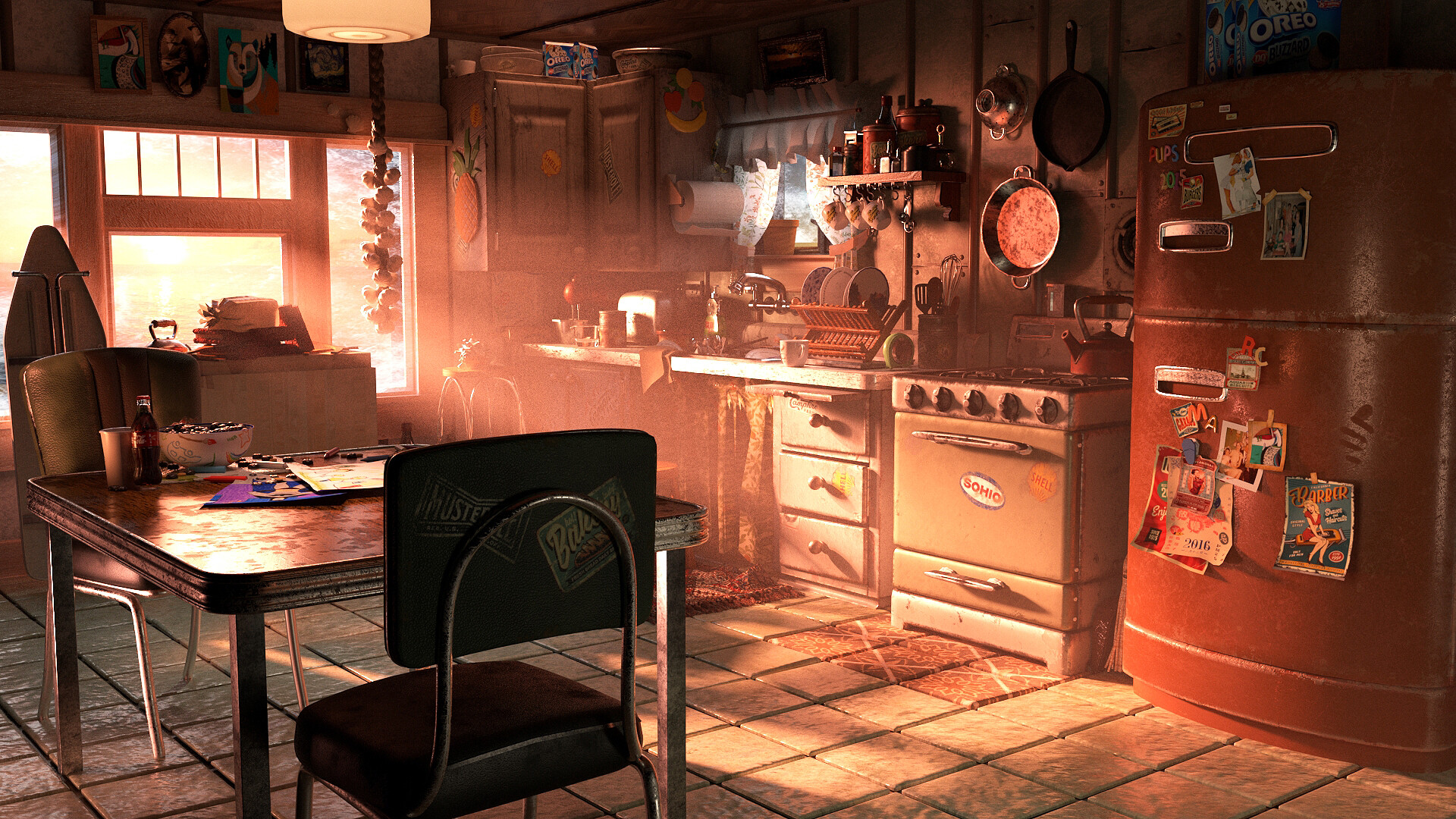 ArtStation - kitchen pup