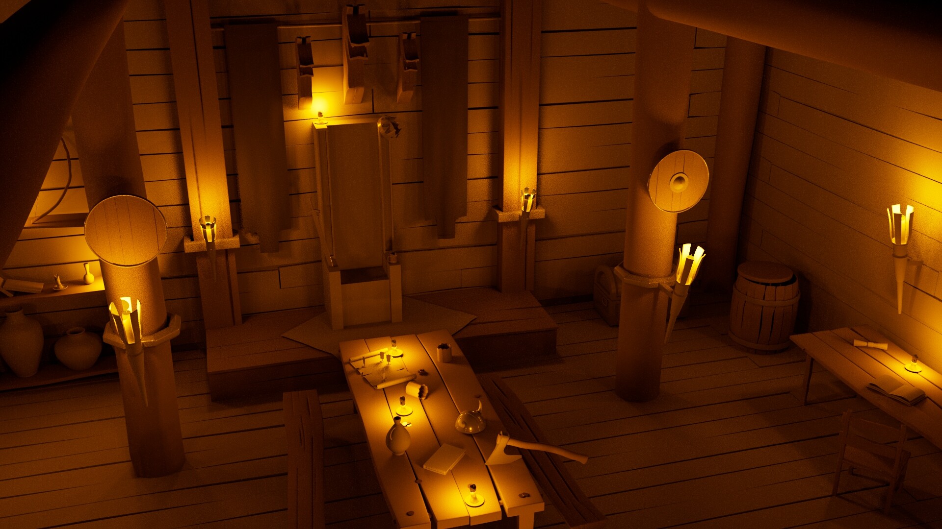 Leo Lelue - Viking's room