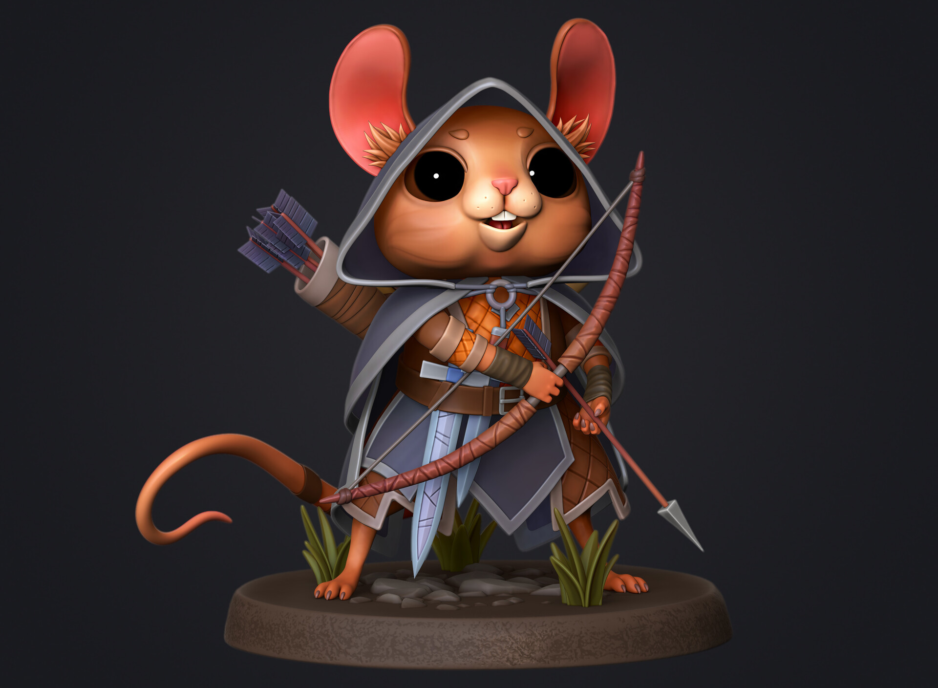 ArtStation - Samwise the Mousling Ranger
