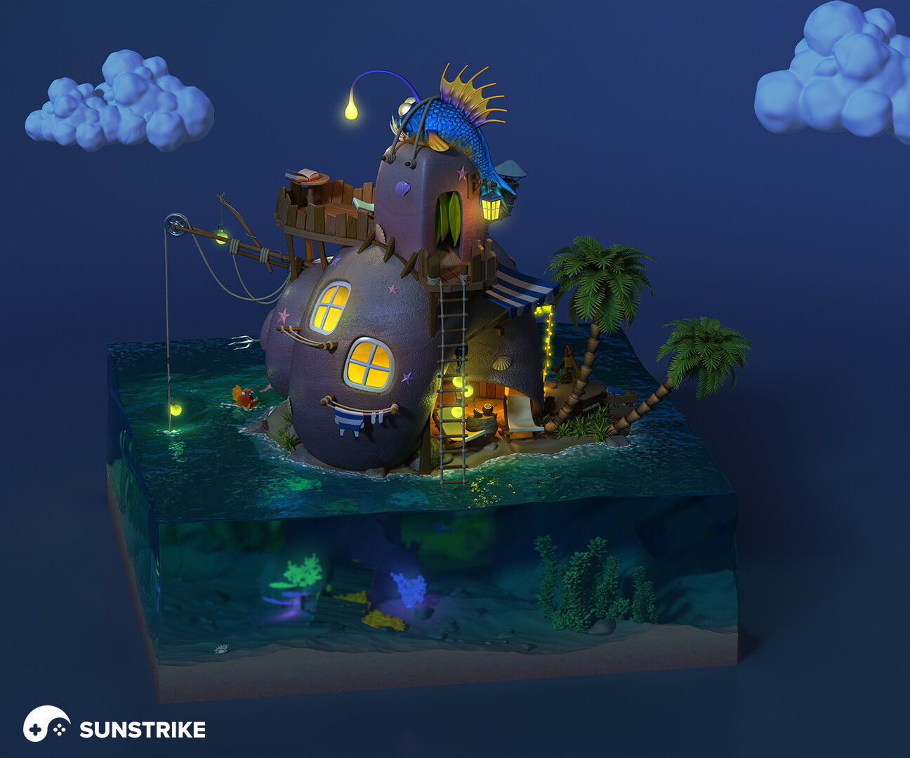 SunStrike Studios - Island Diorama