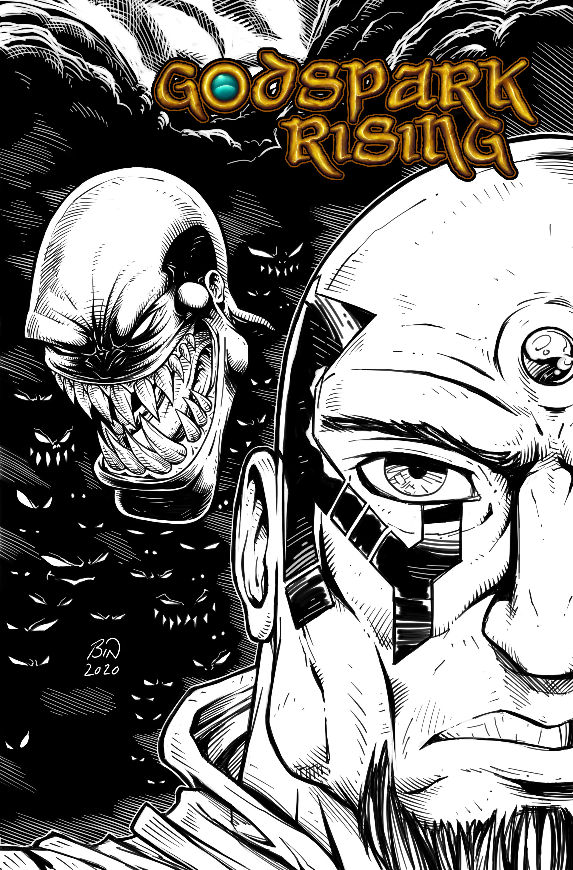 ArtStation - GODSPARK RISING 'Image Comics pitch Submission'