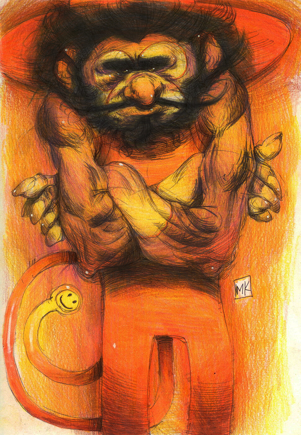 ArtStation - Grumpy anthropoid