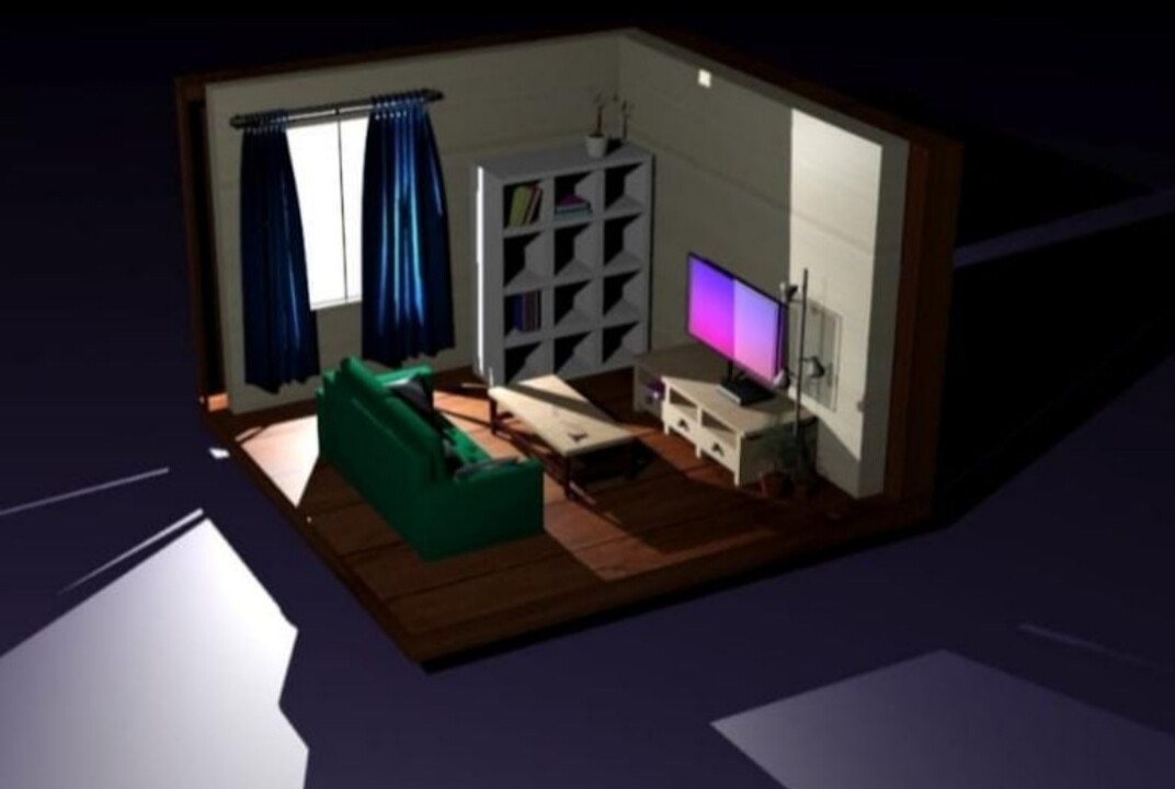 ArtStation - 3d room modeling