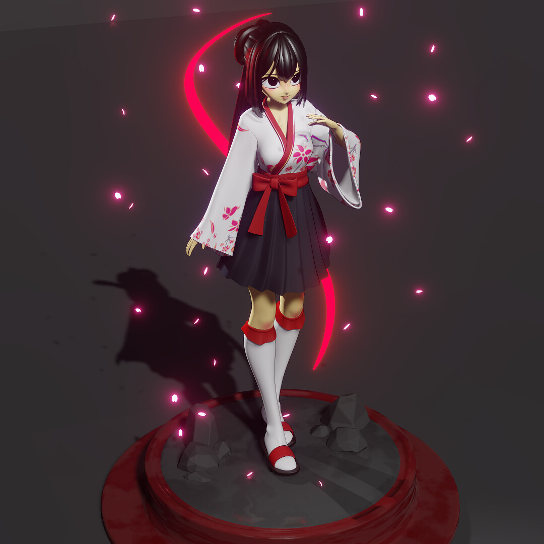 ArtStation - not tsuyu 3d