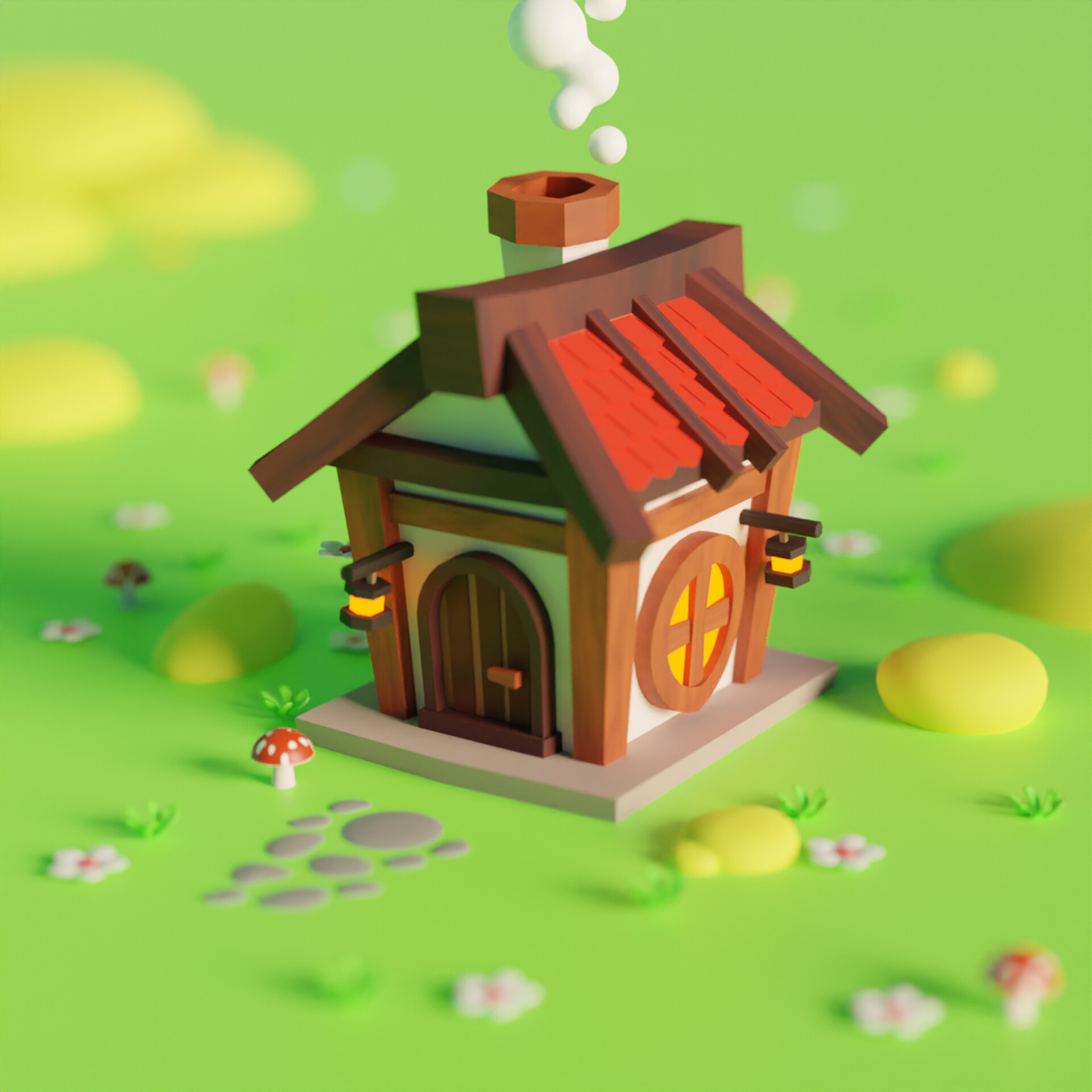 ArtStation - house tiny