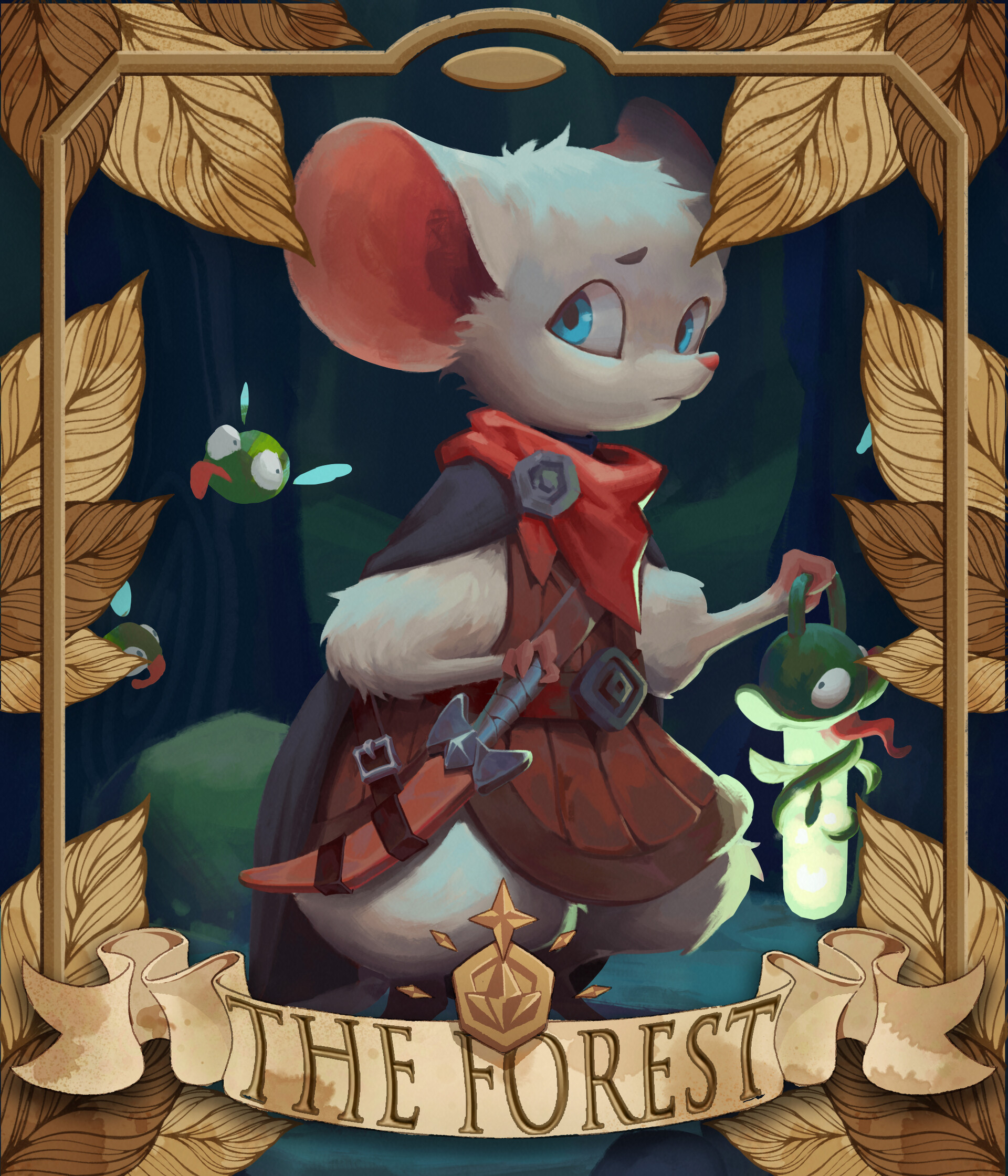 ArtStation - Forest trace