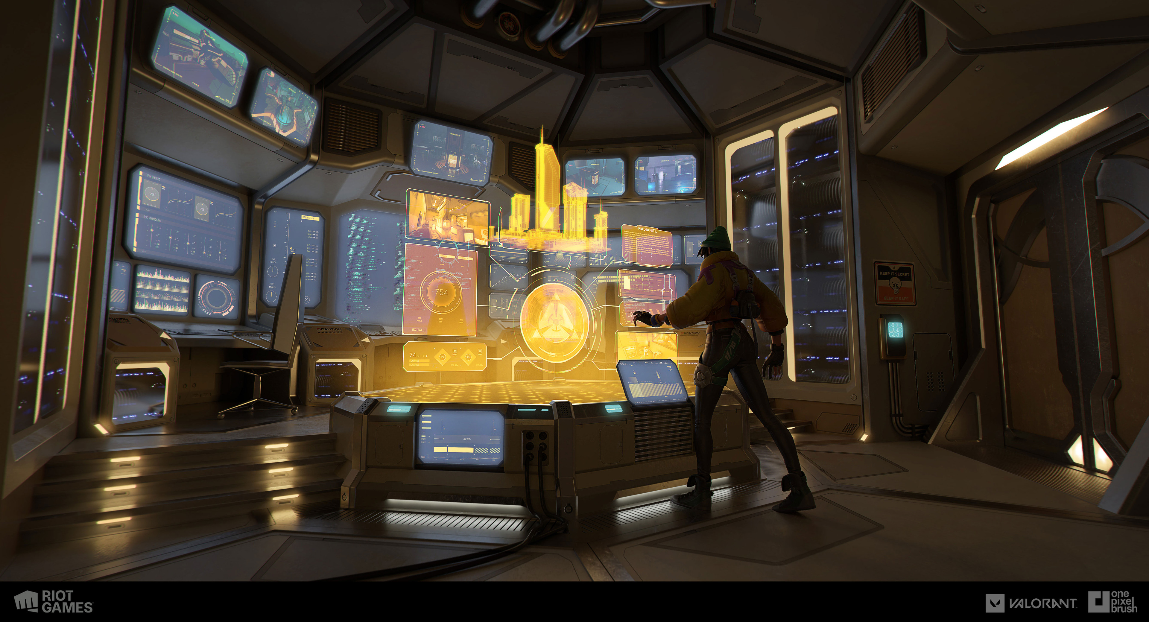 One Pixel Brush - Control Room| Valorant | Episode 5 Cinematic "Shattered"