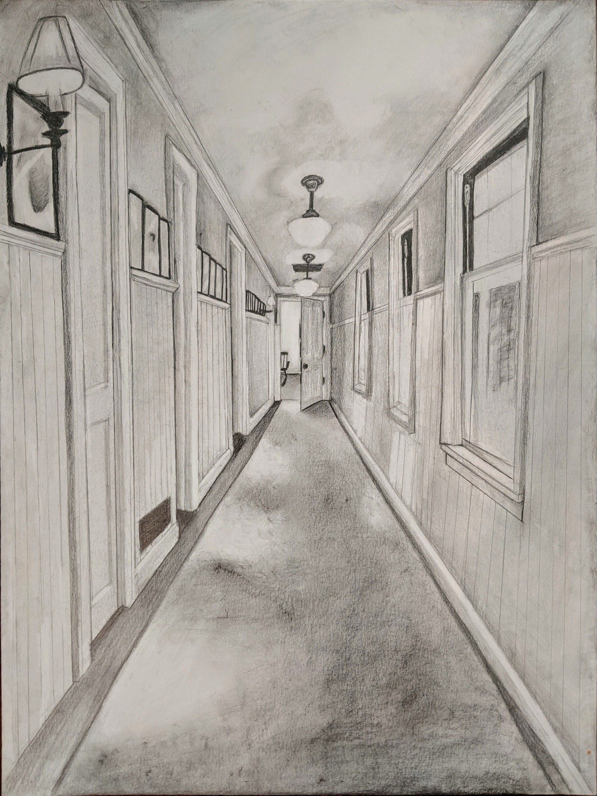 One Point Perspective Examples In Art