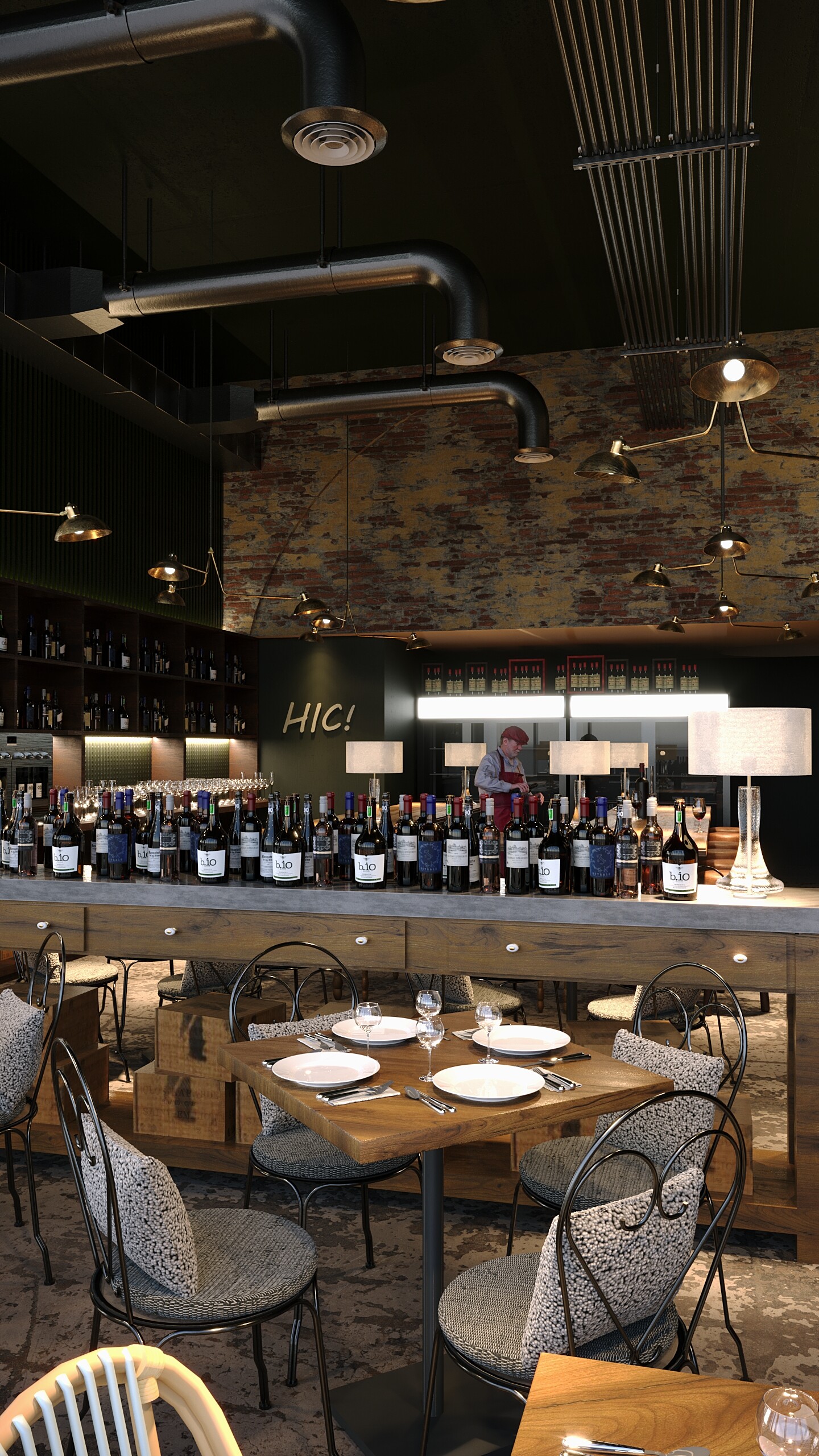 Bruno Pires - CGI Restaurant