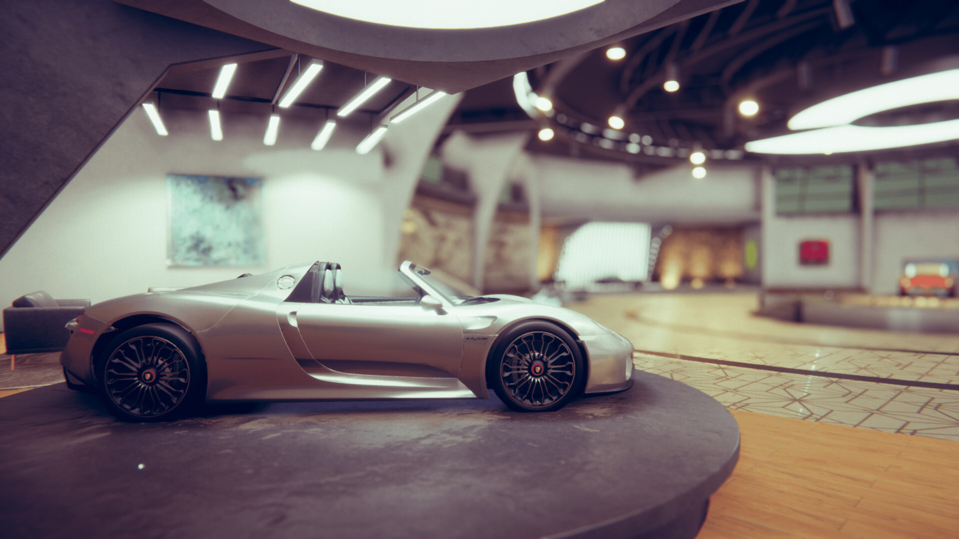 ArtStation - Car Showroom - Part I
