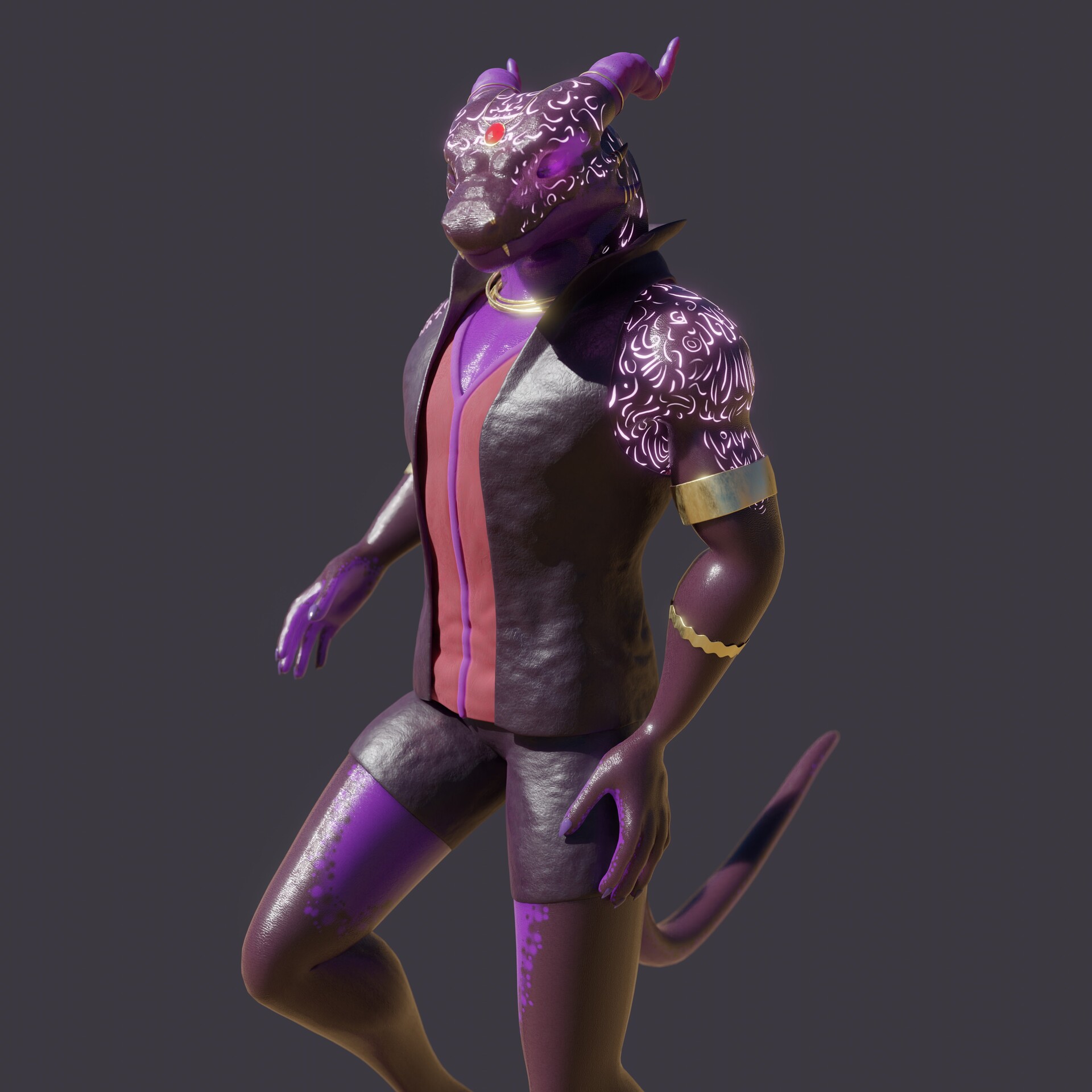 ArtStation - Dasher The Dragon Bard