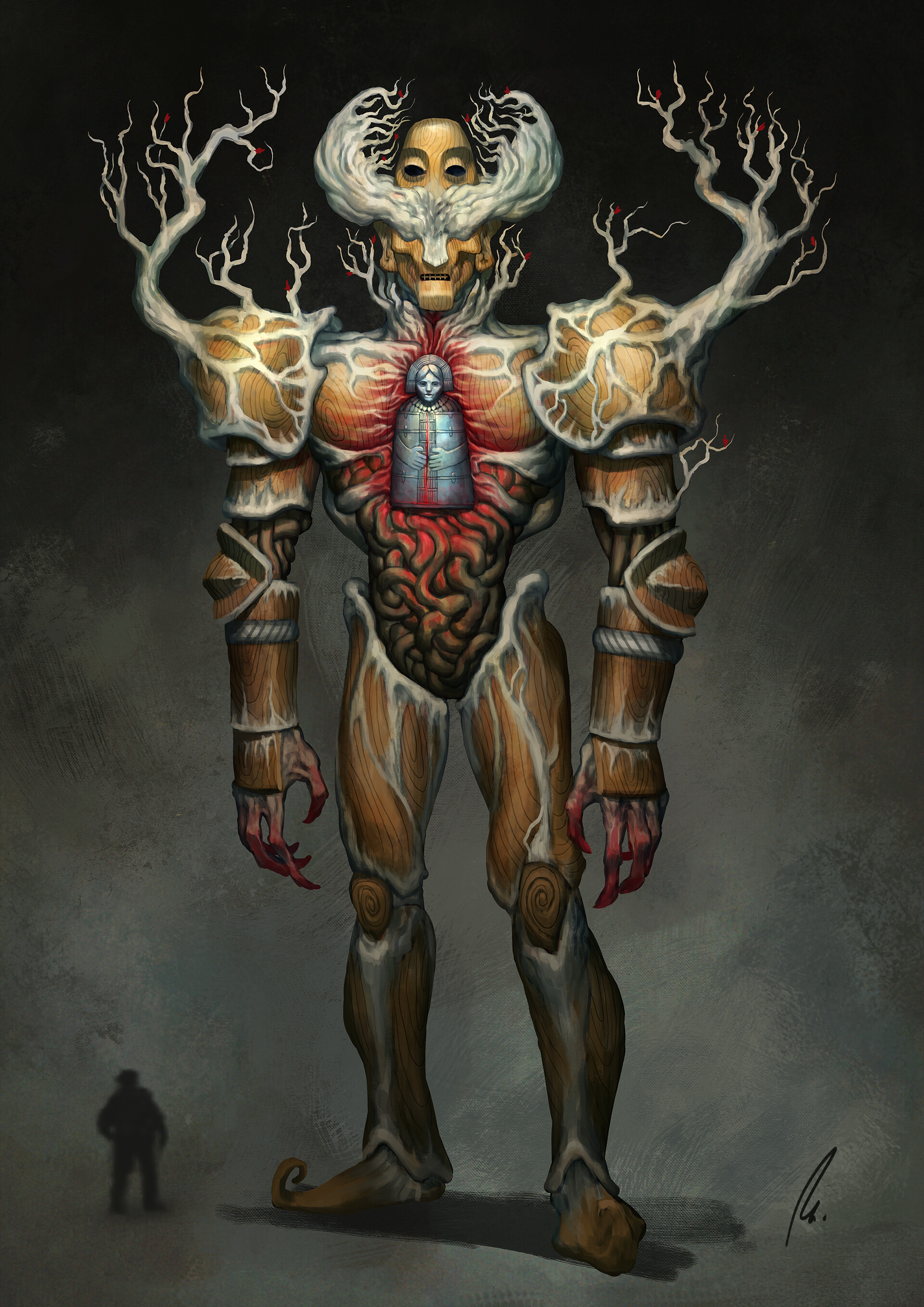 Cosmic Plant Goddess by CyelDraws : ImaginaryElementals