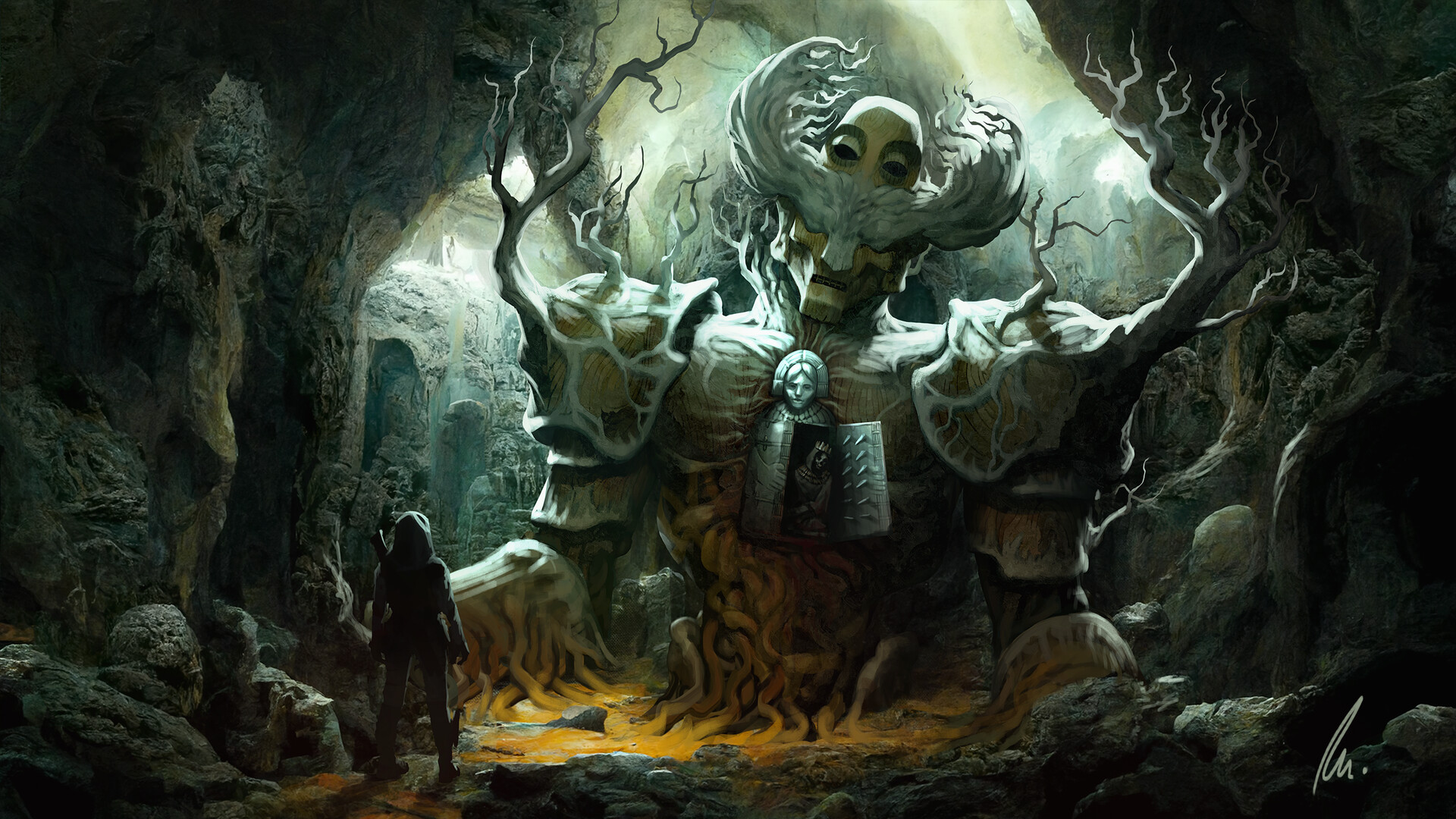 Blood Birch Golem by Max Elmberg Sjöholm : r/ImaginaryBehemoths