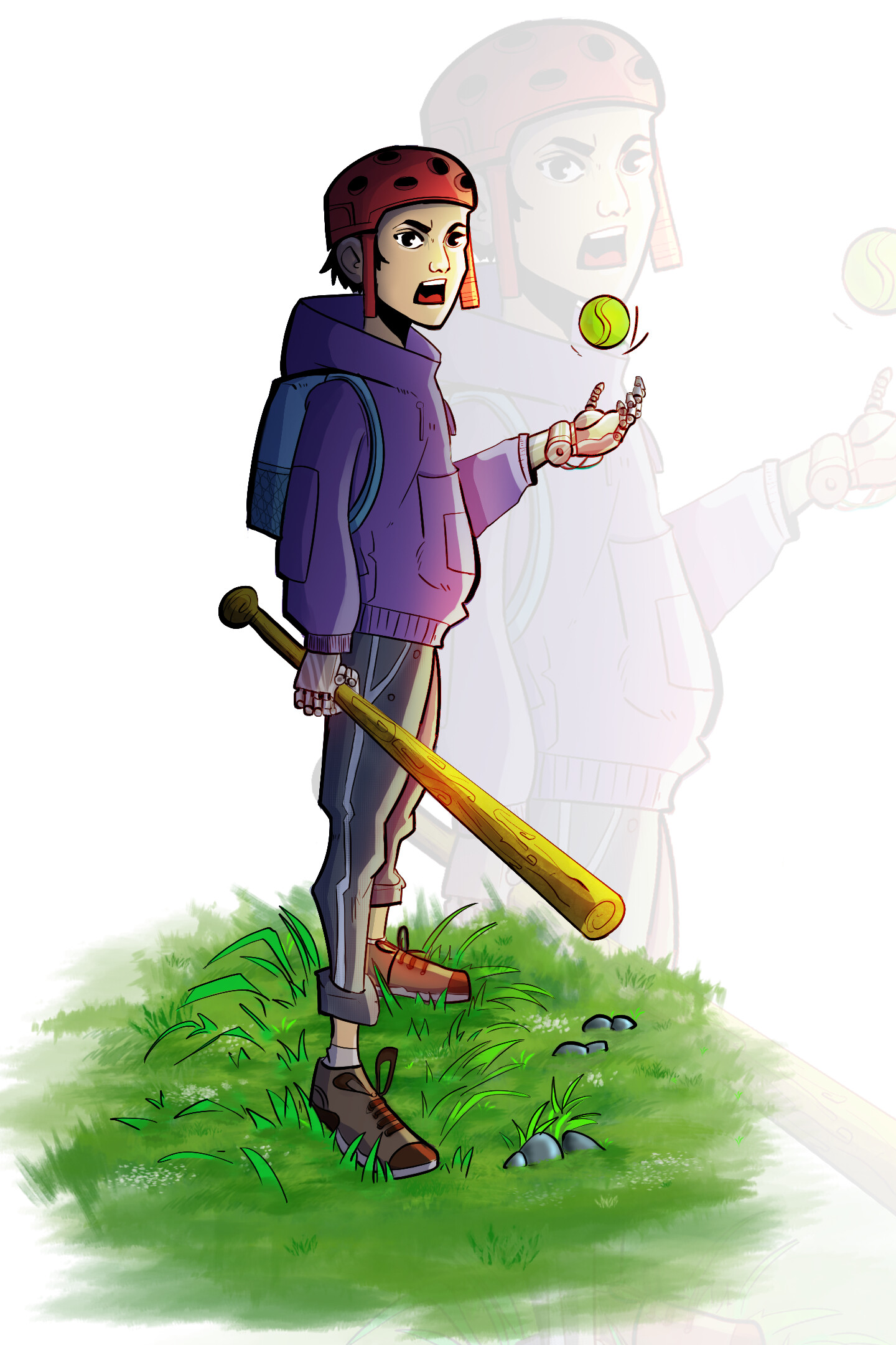 ArtStation - Baseball batman