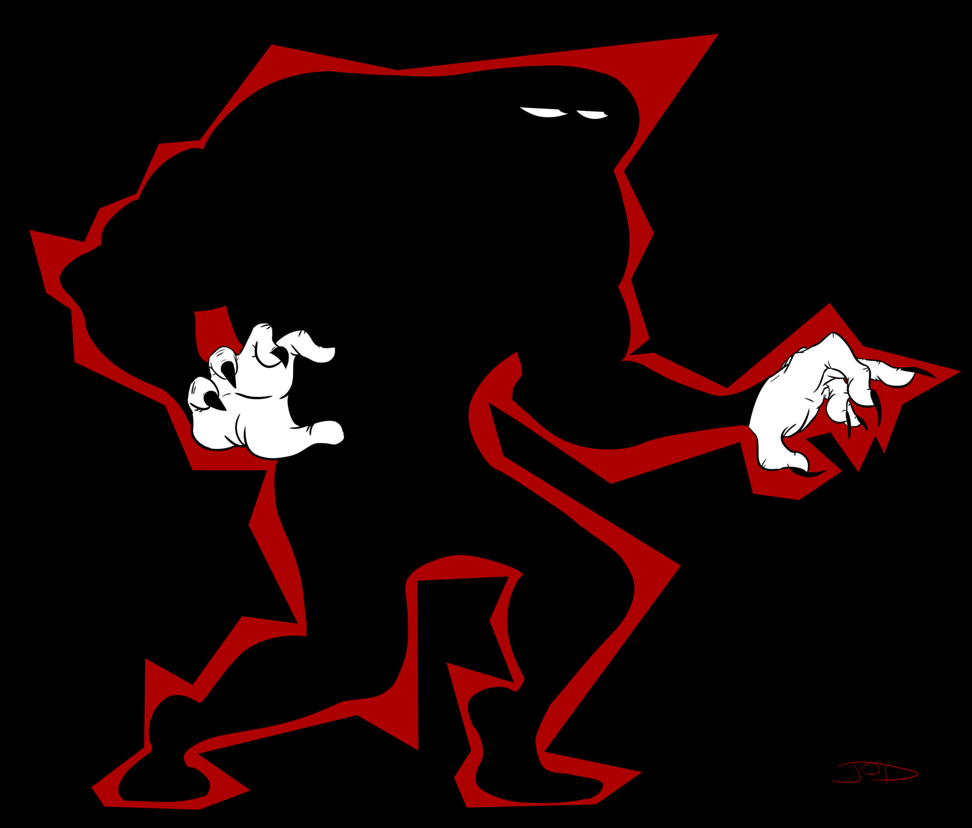 ArtStation - Shadow man