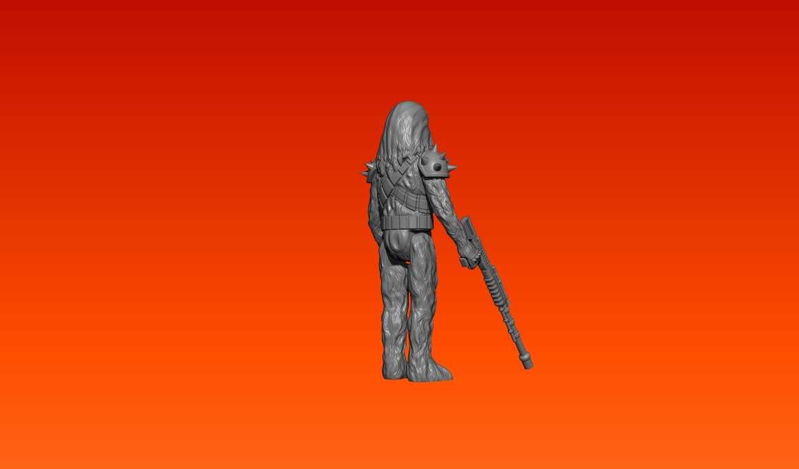 Fat Pol - Black Krrsantan - 80s Kenner style