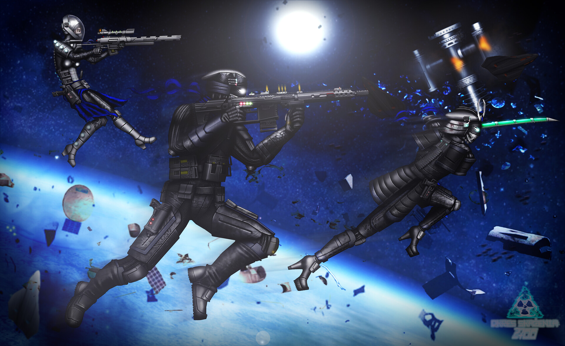 ArtStation - Space Engagement