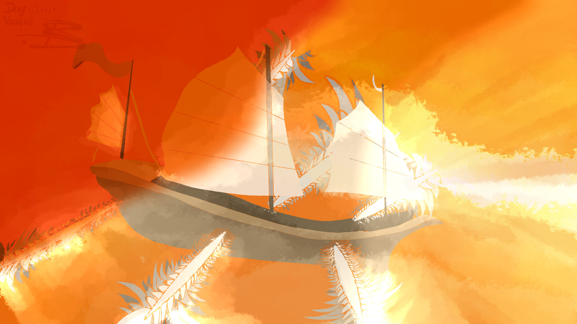 ArtStation - Flying boat