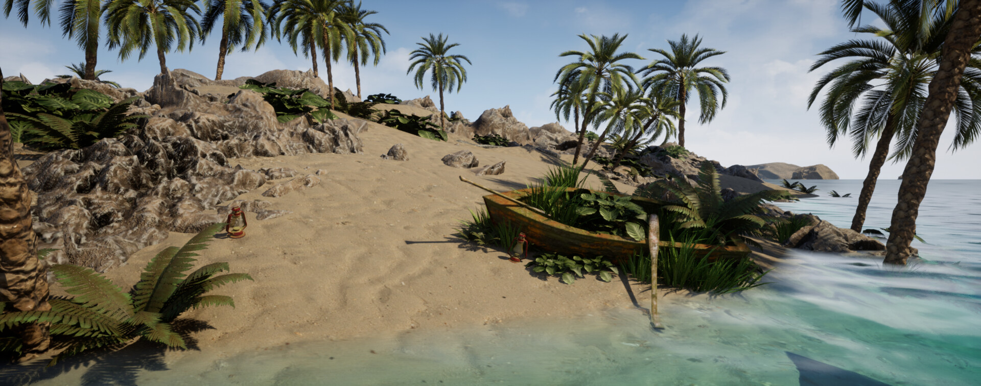 ArtStation - Abandoned Boat