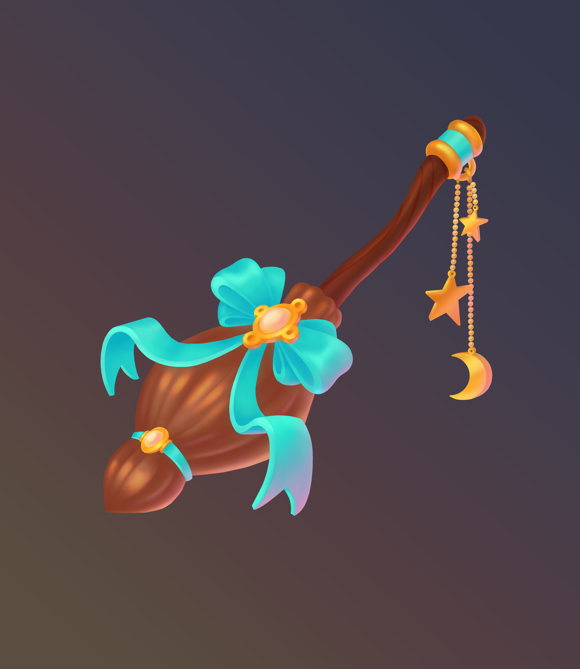 ArtStation - fancy broom