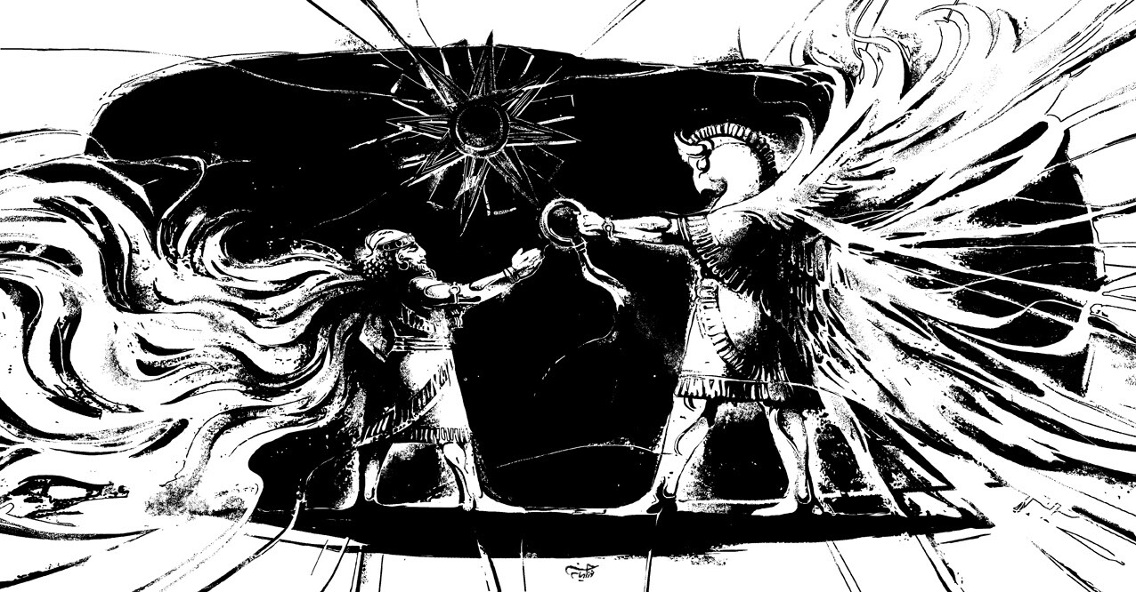 ArtStation - Gilgamesh Epic Illustration